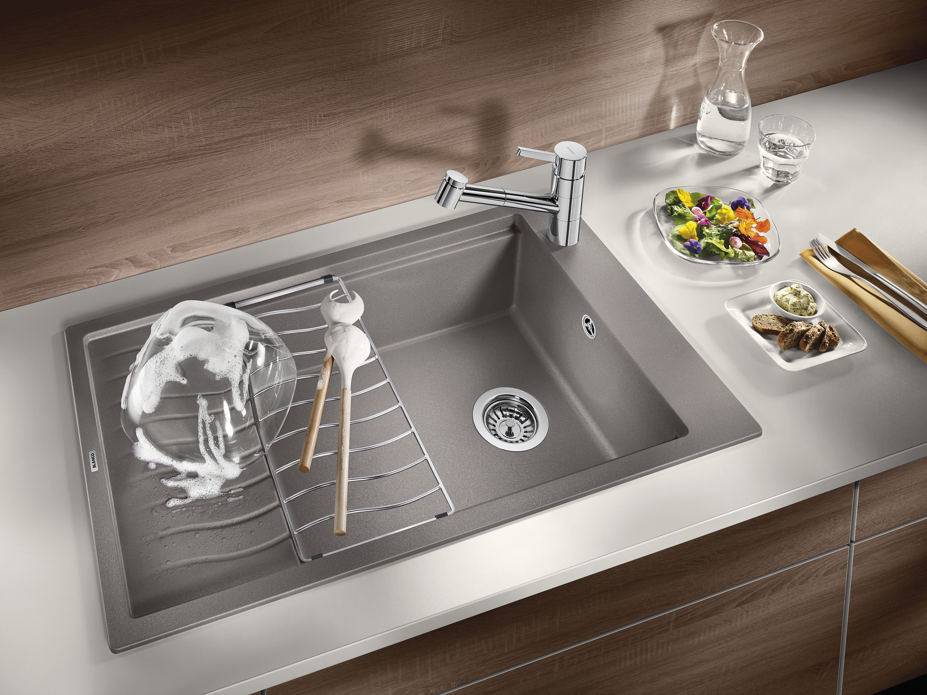 BLANCO ELON XL 6 S | SILGRANIT ANTHRACITE - Kitchen sinks from Blanco ...