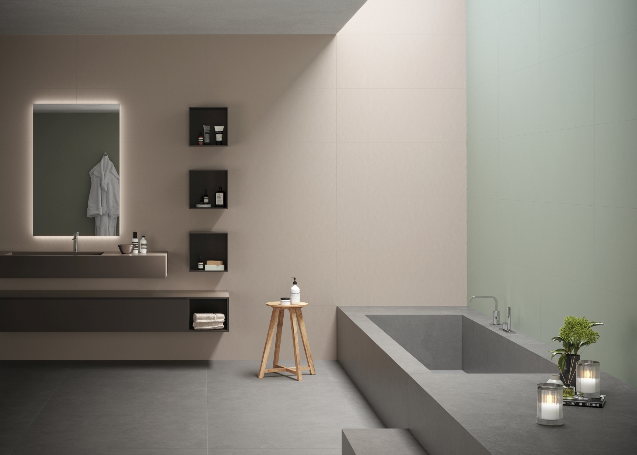 RAYCLAY WALL RAY CARAMEL - Keramik Fliesen von Ceramiche Supergres ...