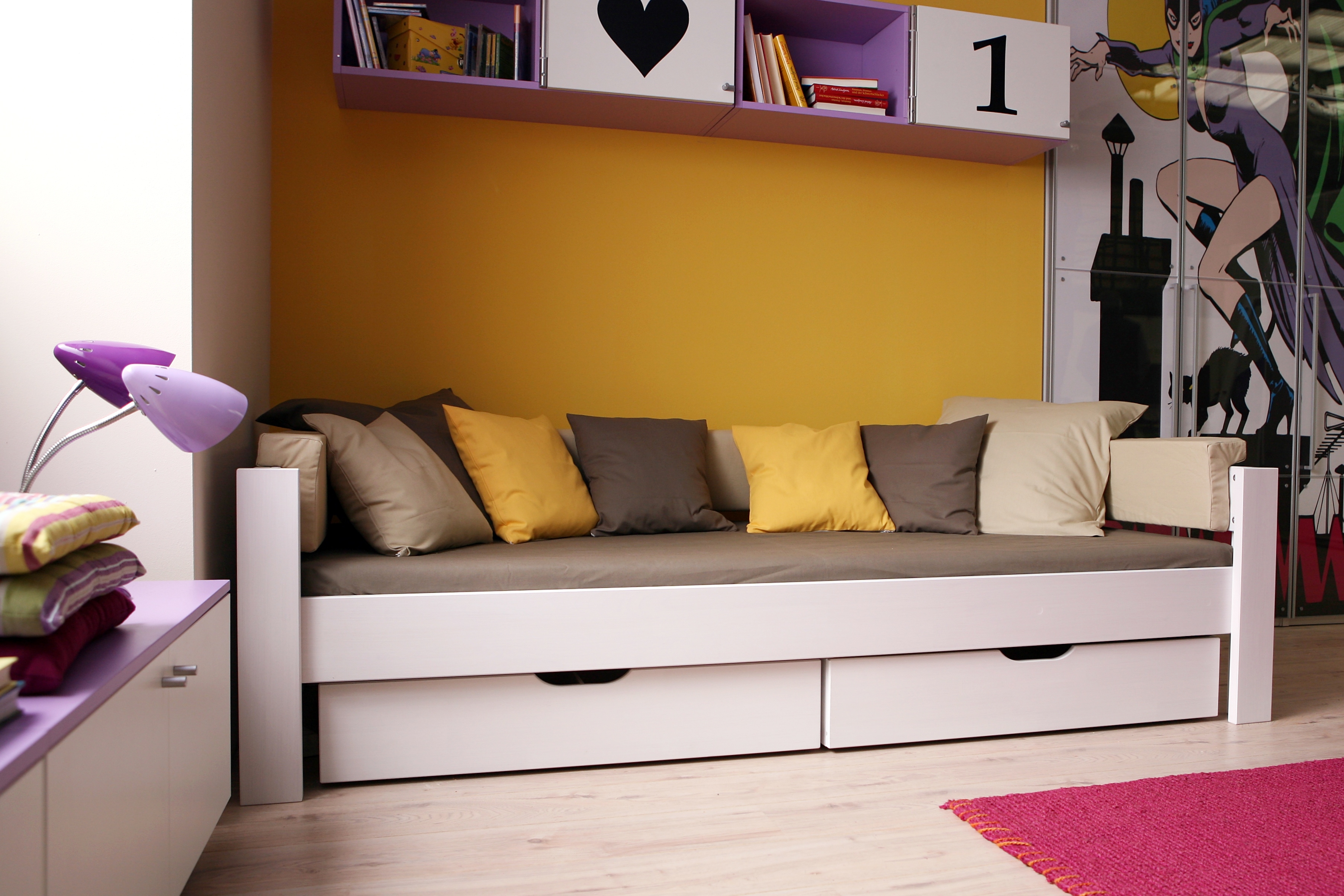 BASIC BED WITH HEADBOARD DBB-130.1 - Kids beds from De Breuyn | Architonic