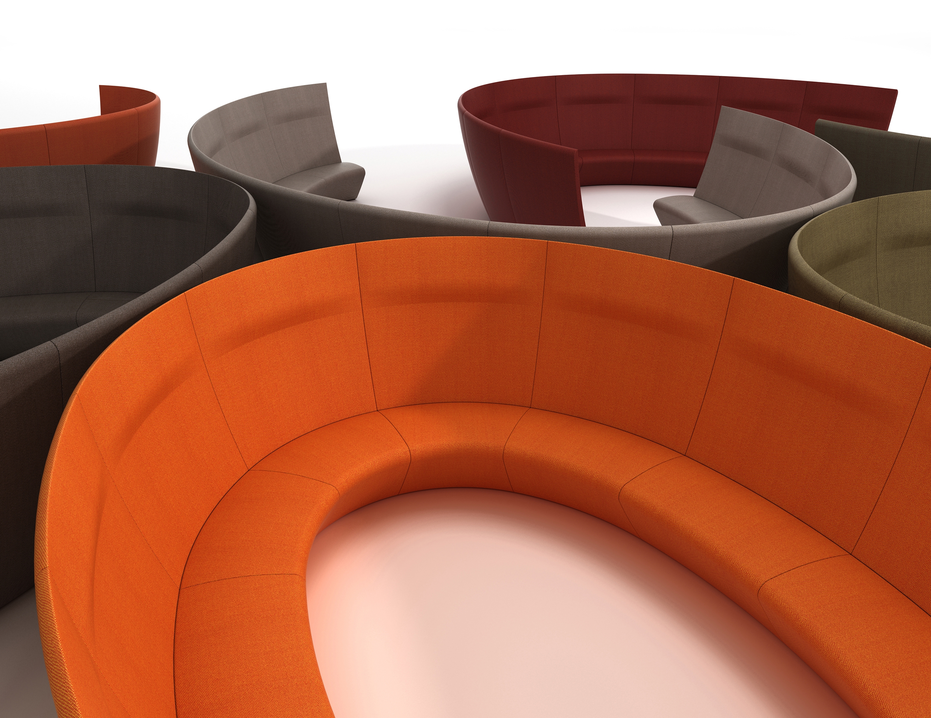 ATOM MEETING TABLE - CIRCULAR - Contract tables from Boss Design ...