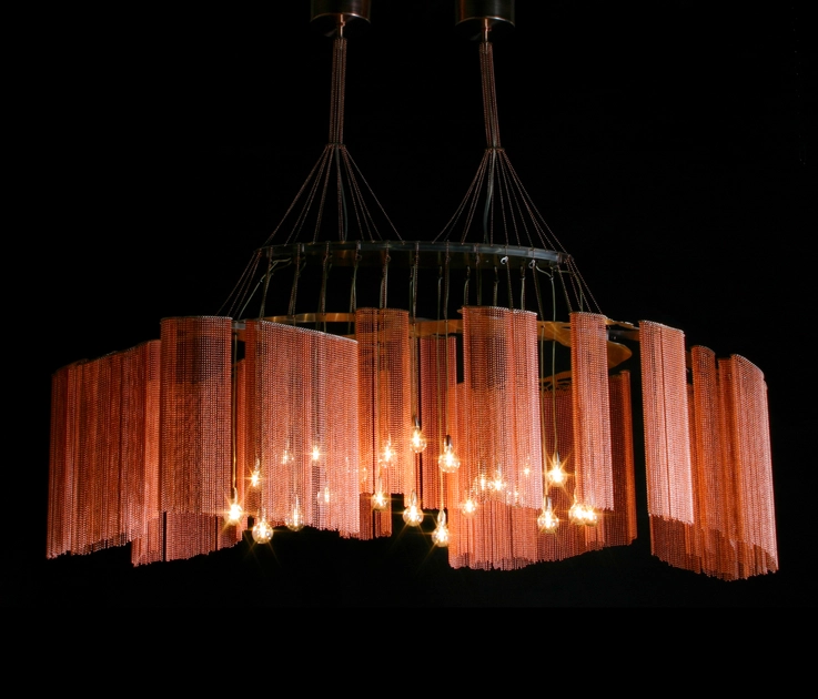 ELONGATED FARAWAY TREE - 1600 - Suspended lights from Willowlamp ...