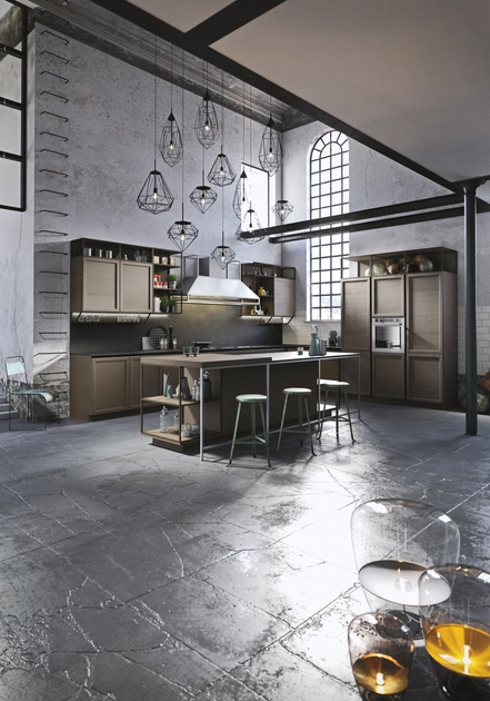 FRAME | INDUSTRIAL - Island kitchens from Snaidero | Architonic