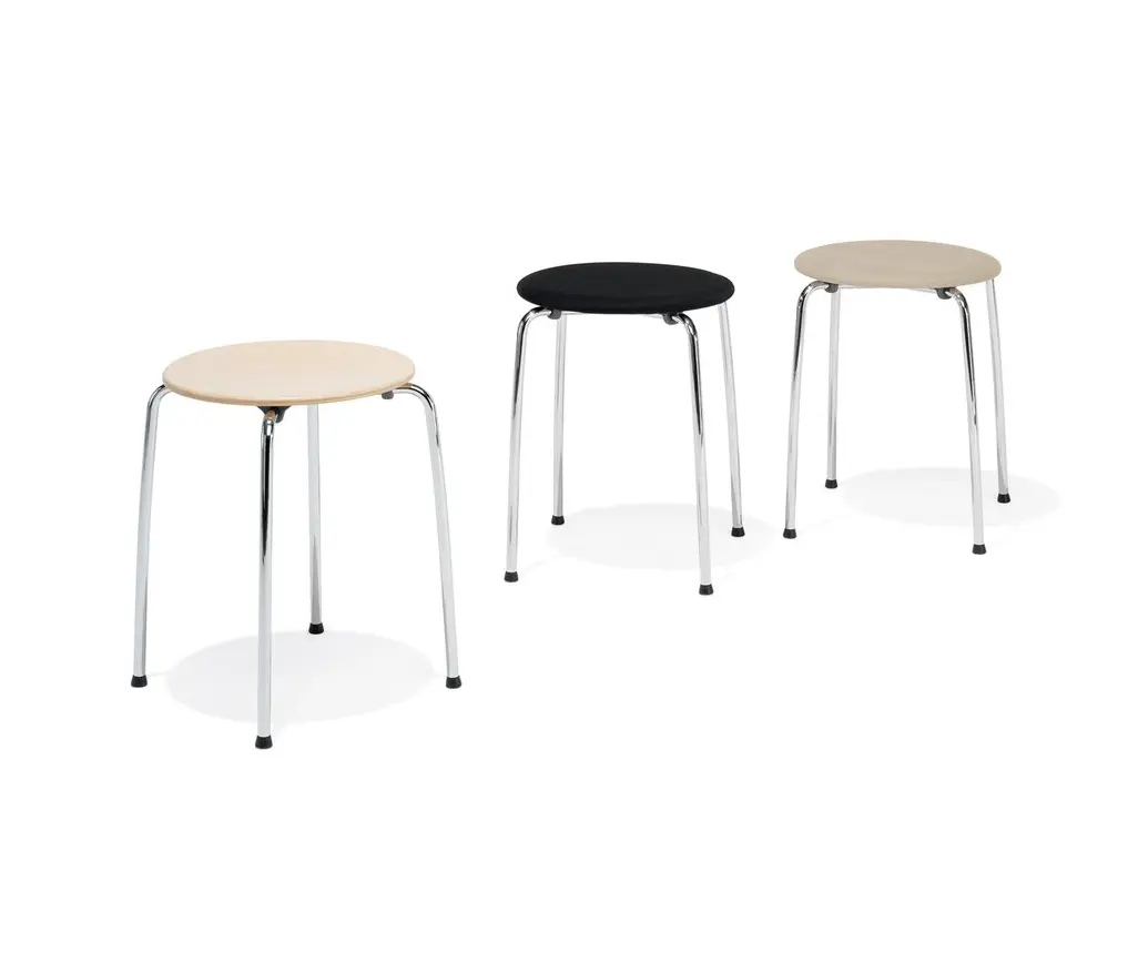 TRIO STOOL ON 4 METAL LEGS - Stools from Kusch+Co | Architonic