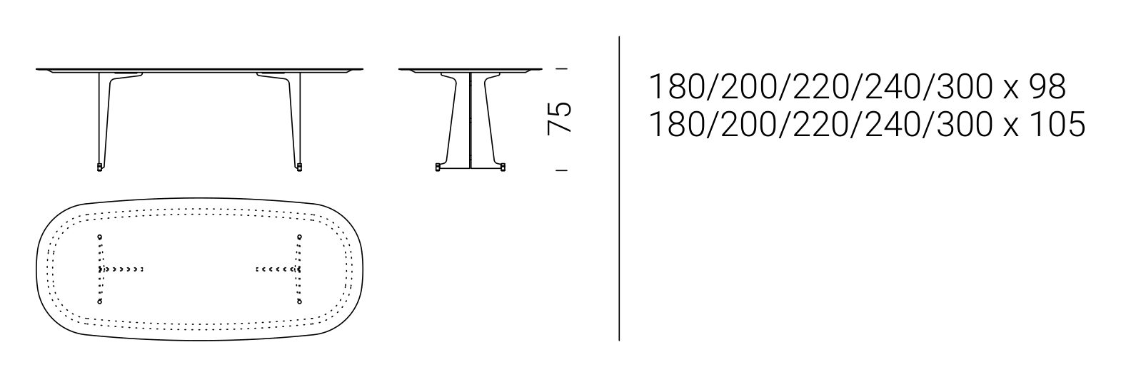 T10 - Dining tables from Extendo | Architonic
