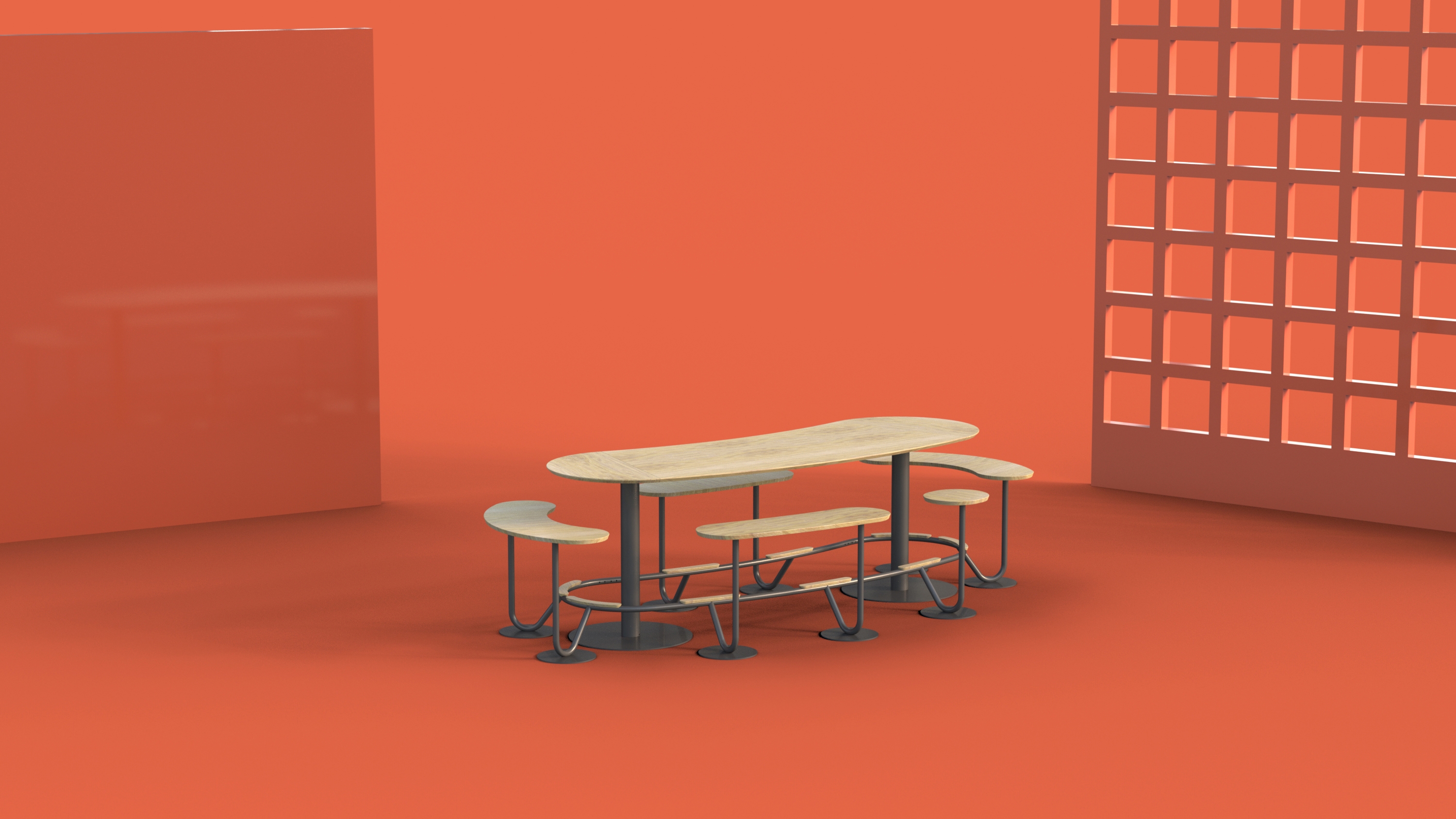SEAMLESS TABLE BOW - Standing tables from Green Furniture Concept ...