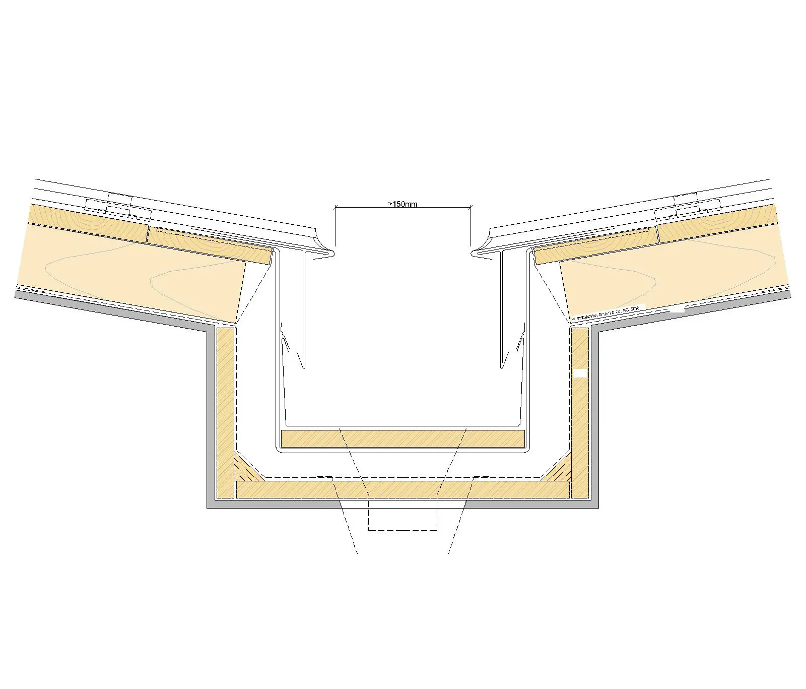 ROOF DRAINAGE | INNER GUTTER - Drainage systems from RHEINZINK | Architonic