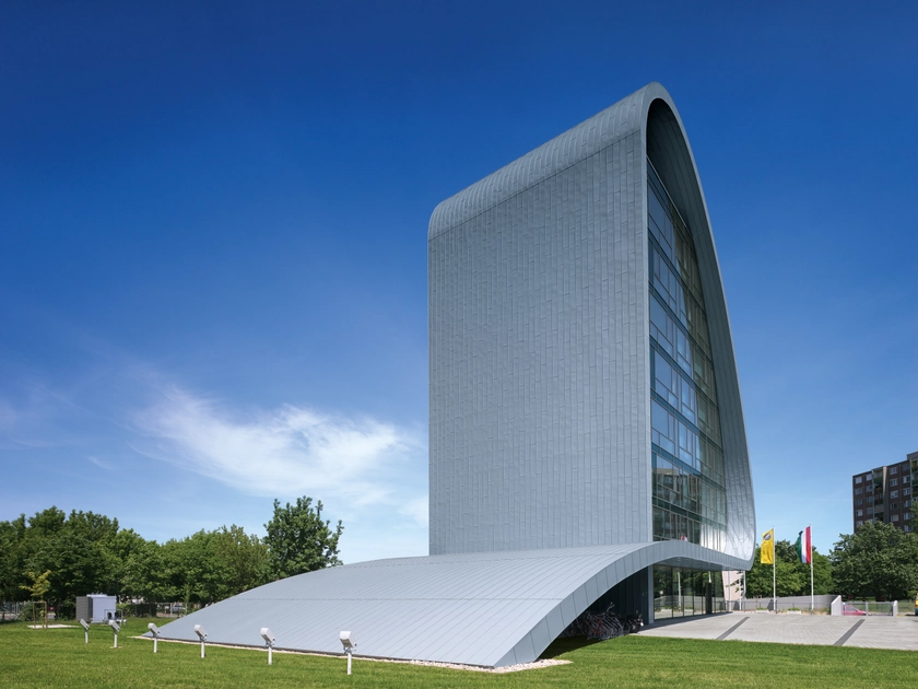 SEAM SYSTEMS | ANGLED STANDING SEAM - Facade systems from RHEINZINK ...
