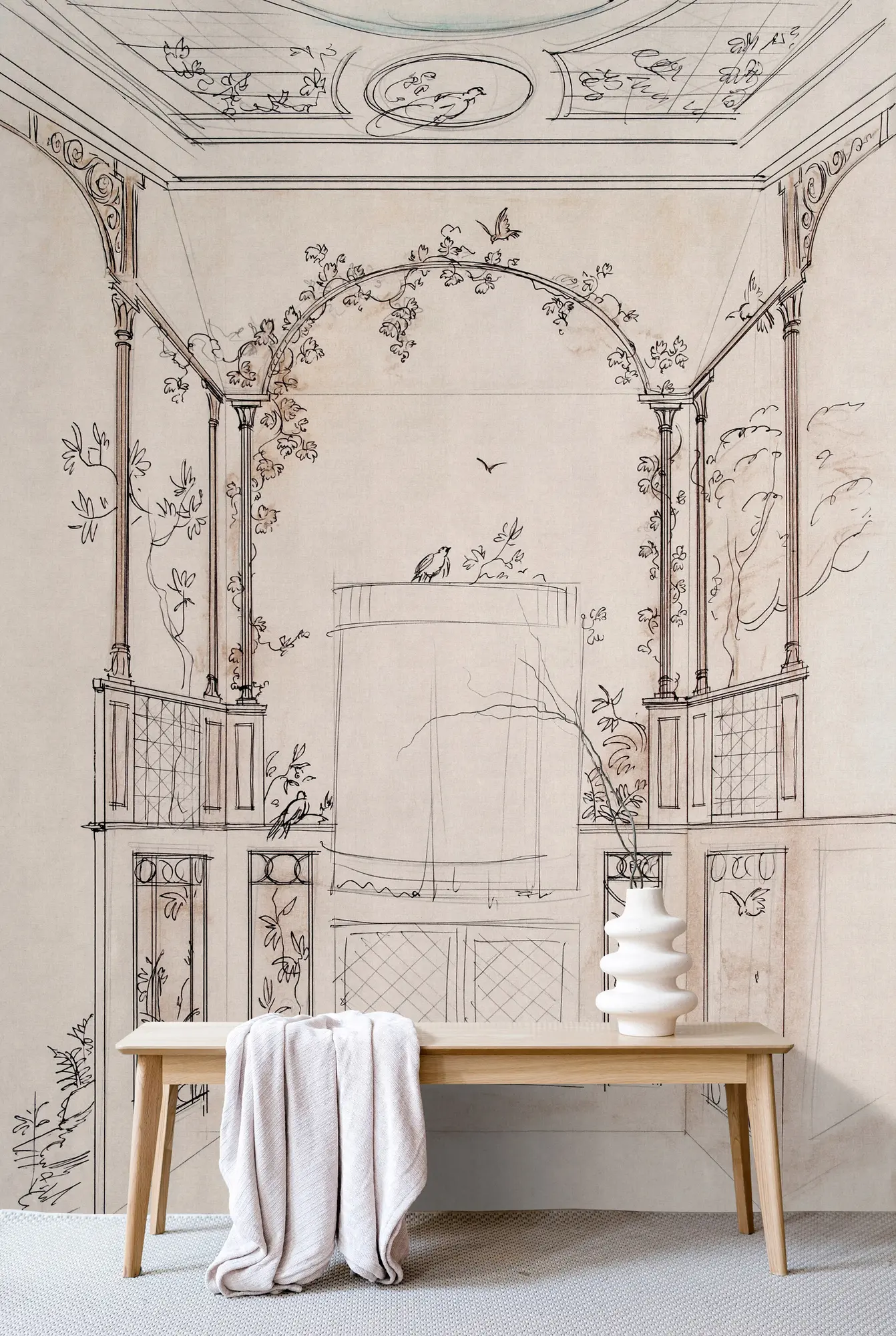 WALLS BY PATEL 4 | WALLPAPER DOWN TO EARTH | PAVILLON – Revêtements ...
