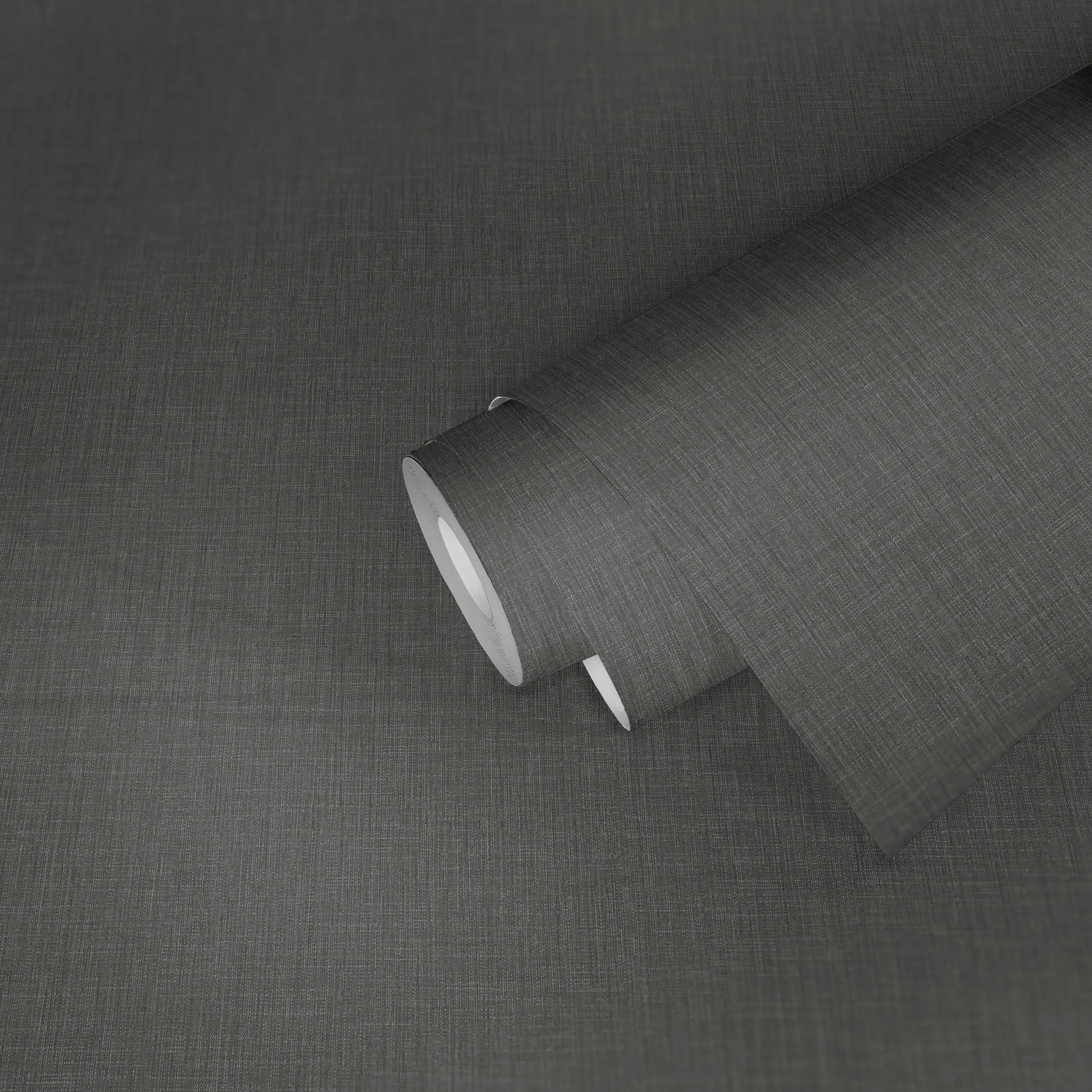 TEXTURE ART | TAPETE GROBE TEXTILSTRUKTUR ANTHRAZIT - Wandbeläge ...