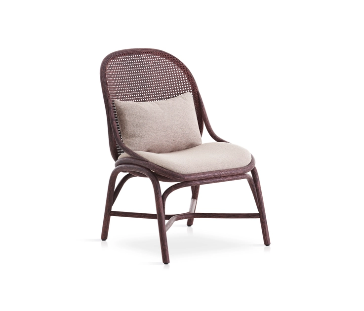 FRAMES FAUTEUIL À DOSSIER BAS AVEC PIEDS EN ROTIN – Chaises de Expormim | Architonic