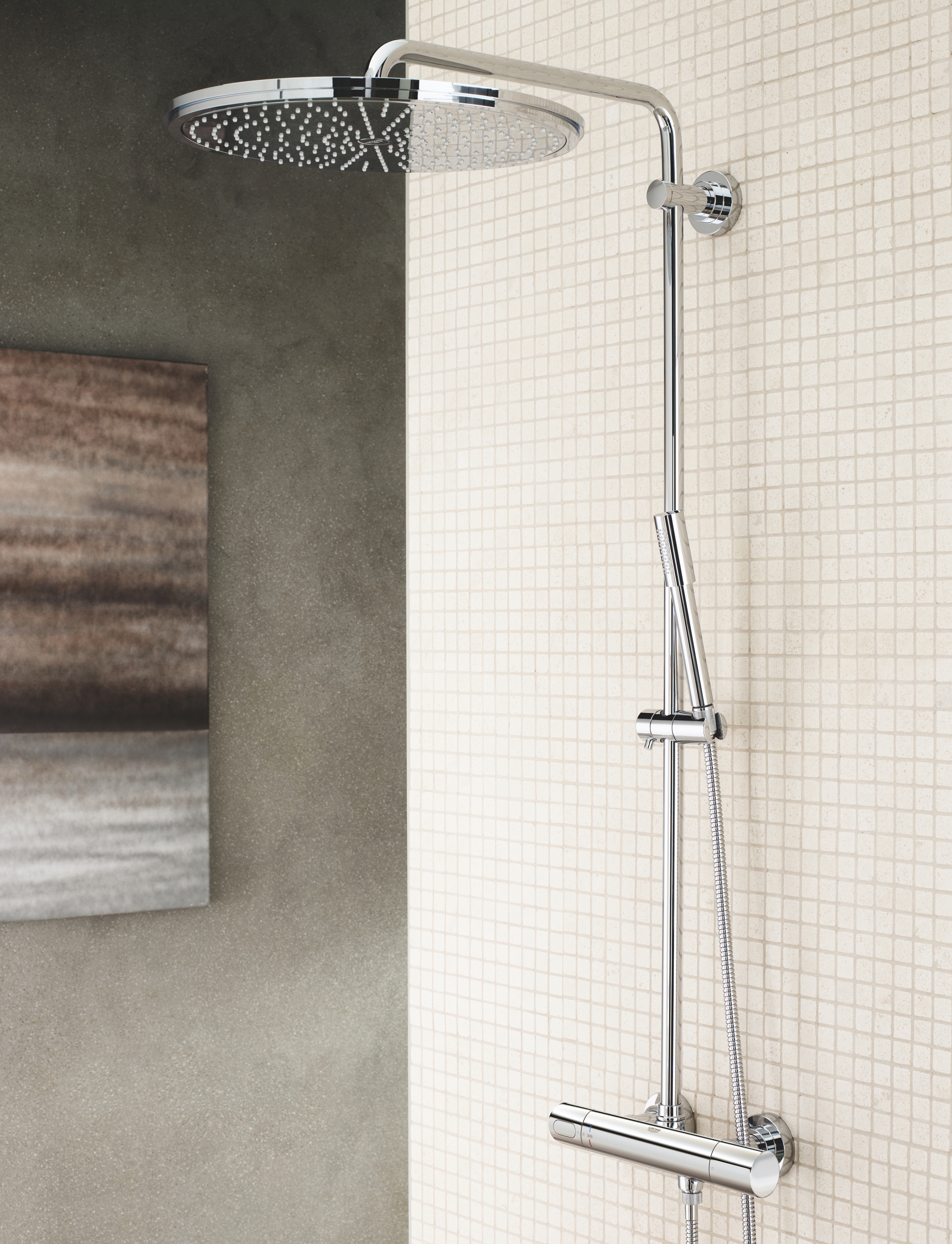 RAINSHOWER® SYSTEM 310 SHOWER SYSTEM WITH THERMOSTAT - Shower controls ...