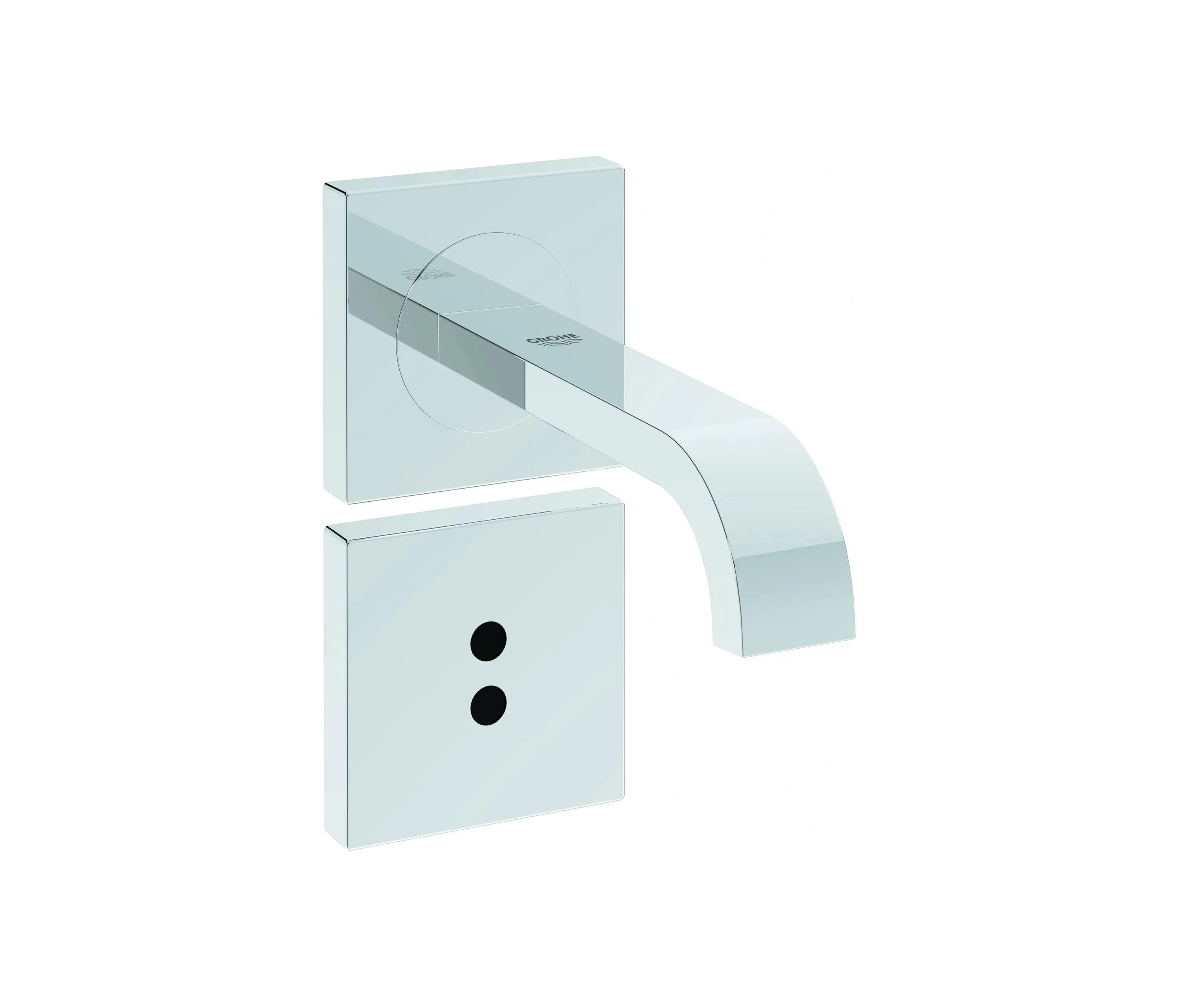 ALLURE E INFRA-RED ELECTRONIC BASIN MIXER 1/2" WALL MOUNTED - Wash ...