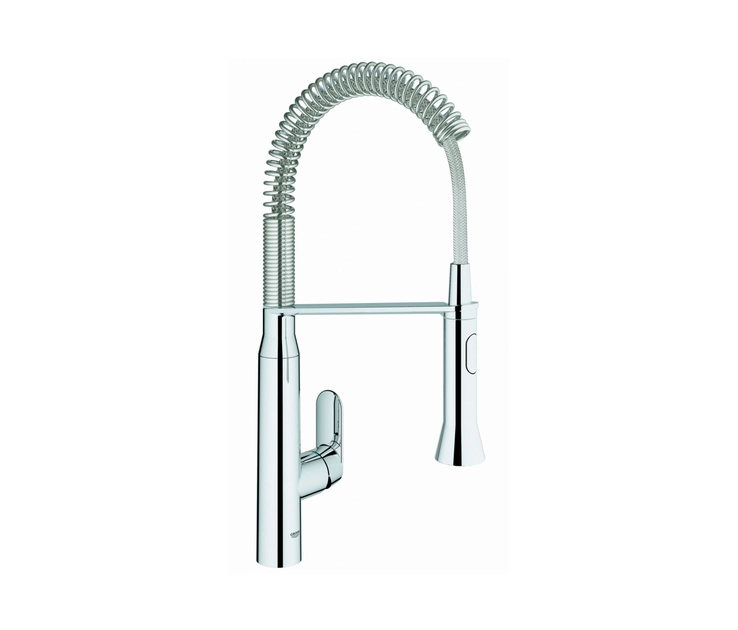 K7 FOOT CONTROL ELECTRONIC SINGLE-LEVER SINK MIXER 1/2" - Kitchen taps ...
