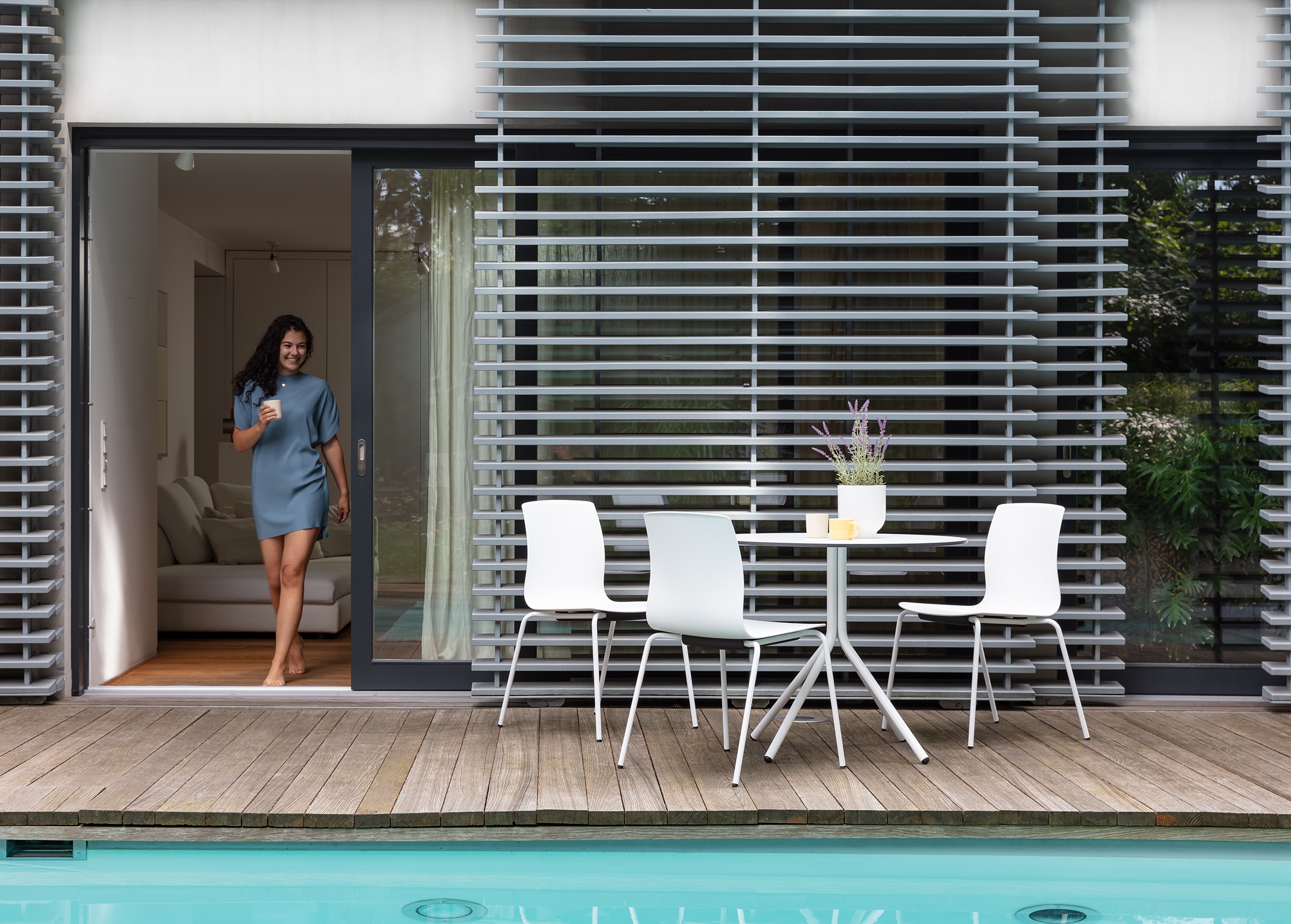FIORE OUTDOOR FOUR-LEGGED CHAIR - Chairs from Dauphin | Architonic