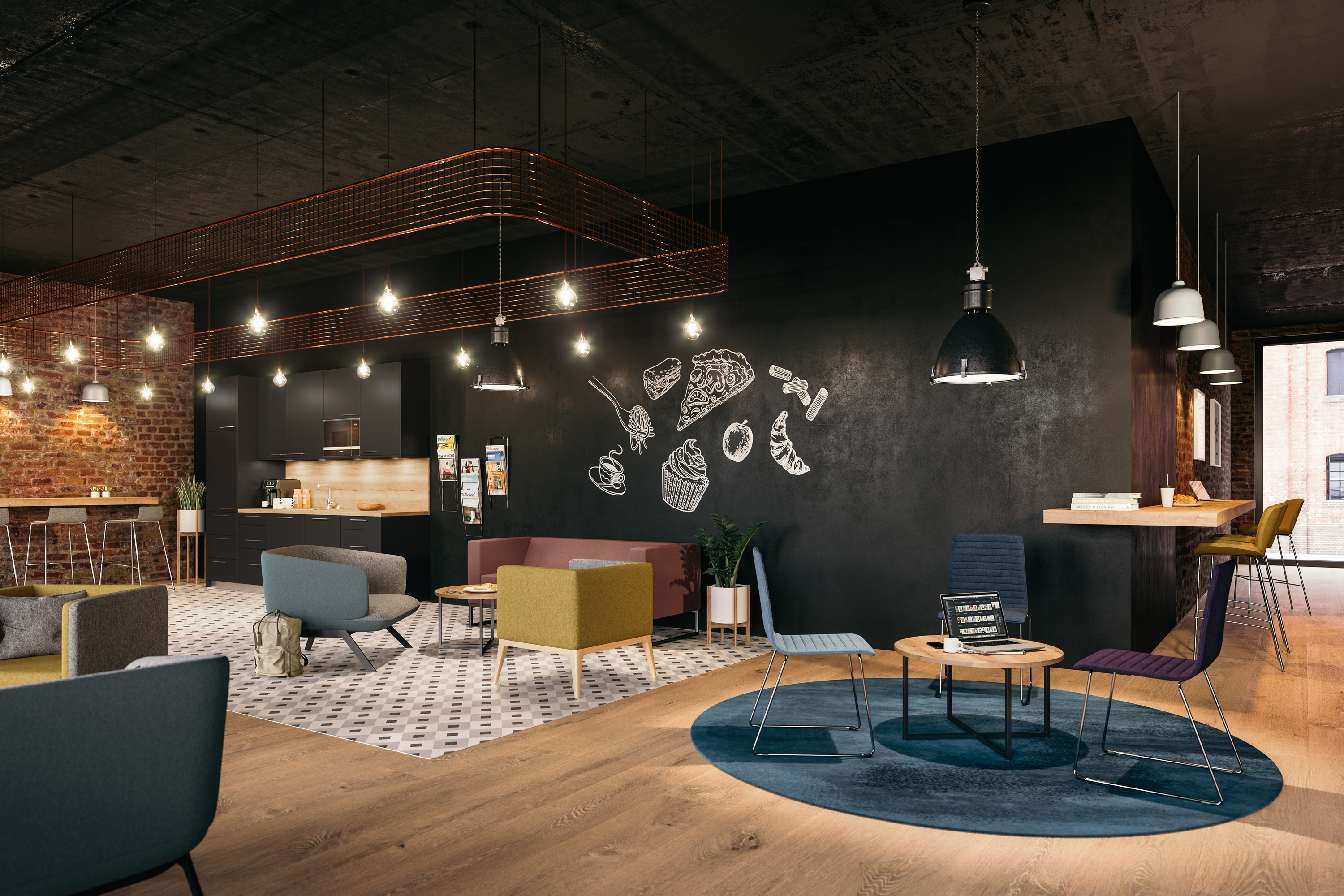 MODICA SOFA MODULE WITH ROUND ELEMENTS - Sofas from Assmann Büromöbel ...