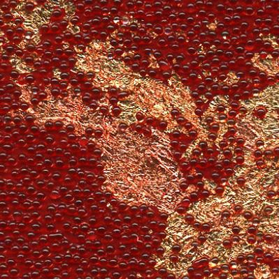 BEADAZZLED LEAF™ RUBY LEAF - Wall coverings / wallpapers from Maya ...