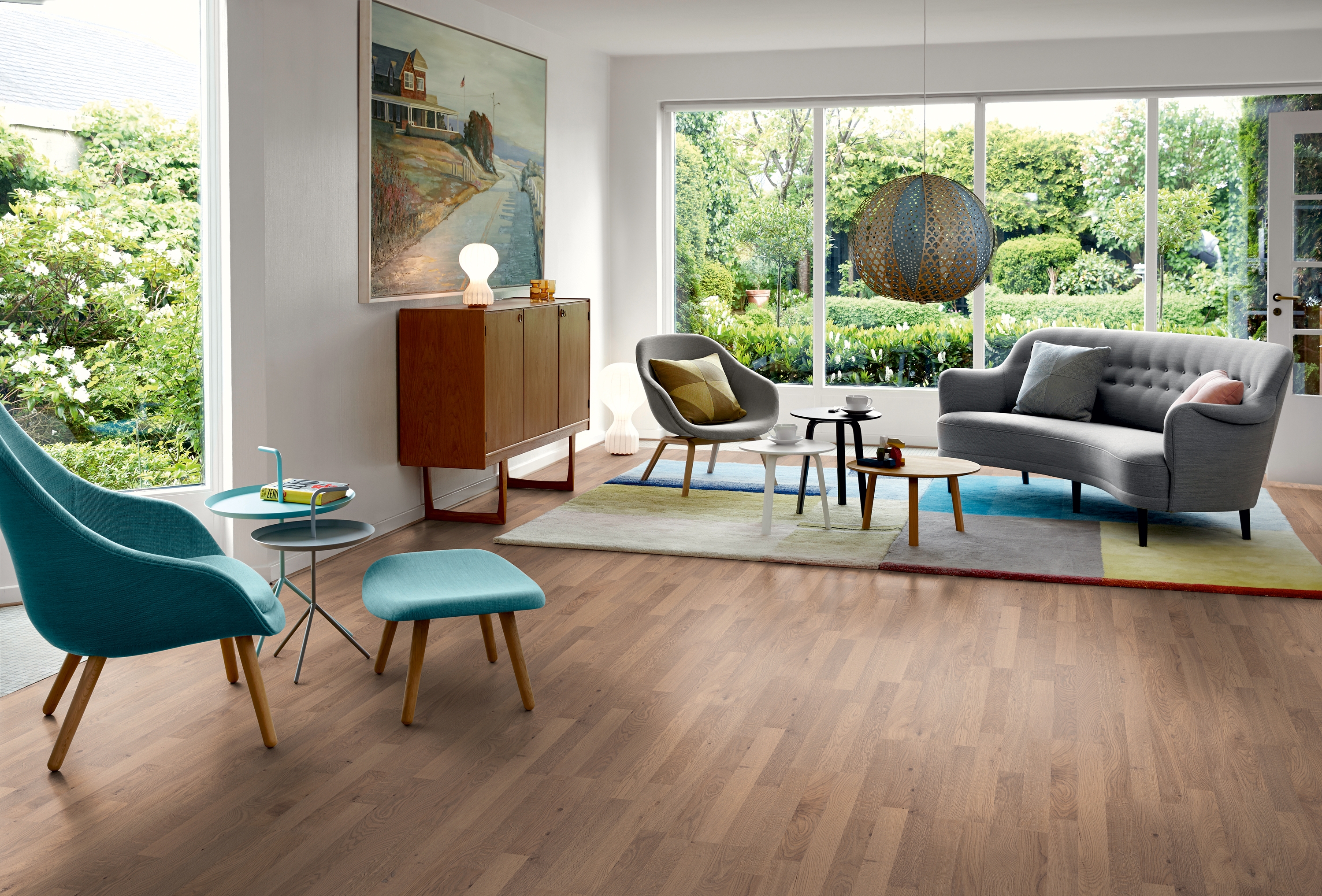 CLASSIC PLANK NATURAL OAK 3-STRIP - Laminate flooring from Pergo ...