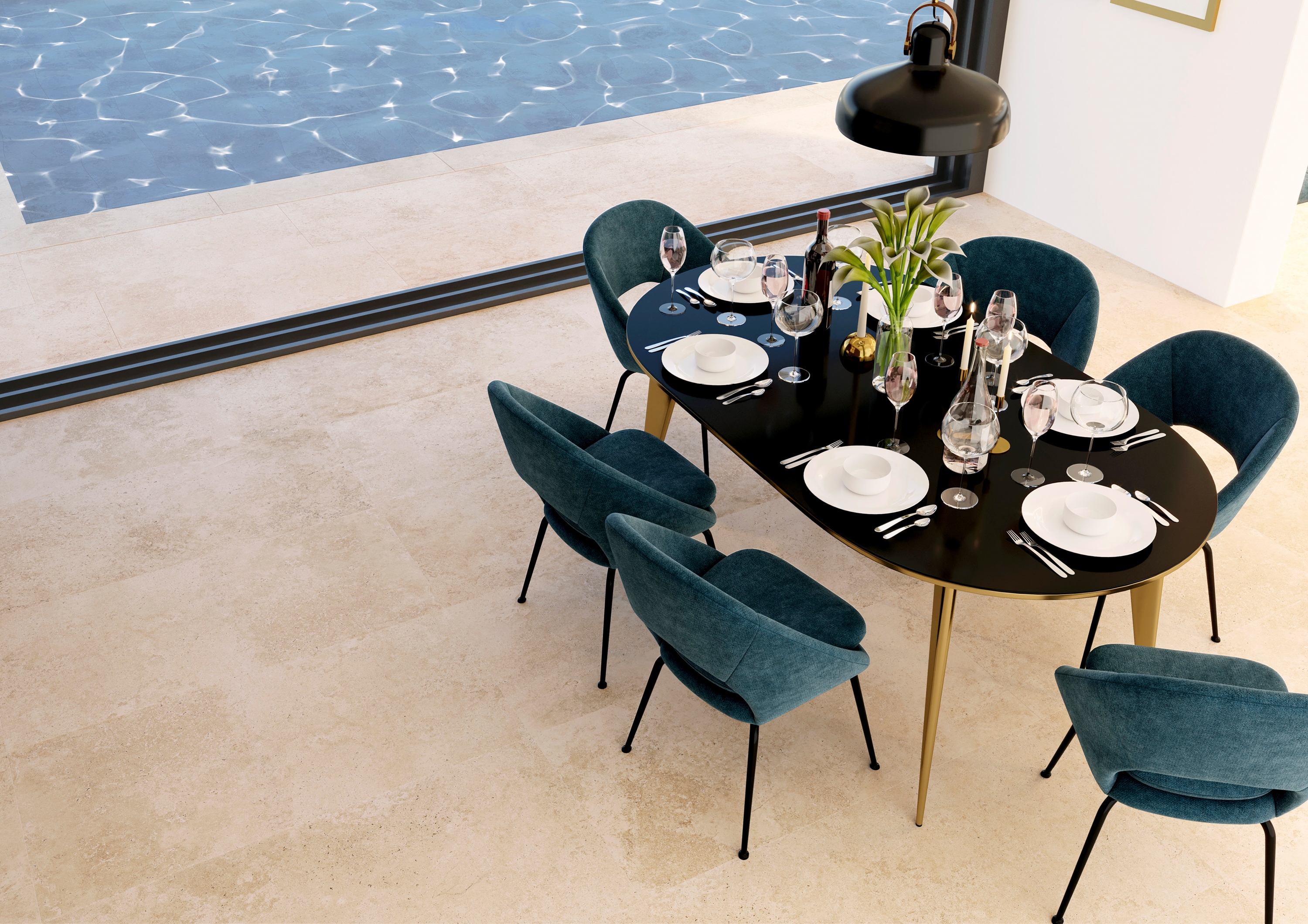 CROSSCUT CLOUD RECTO STEP COVER - Stair coverings from Cerámica Mayor ...
