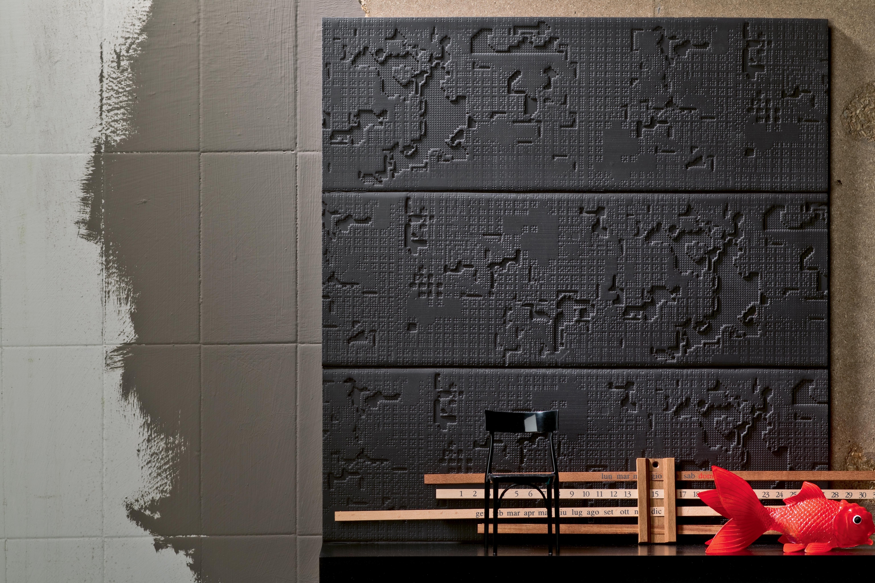 BAS-RELIEF GARLAND CIPRIA - Ceramic tiles from Ceramiche Mutina ...