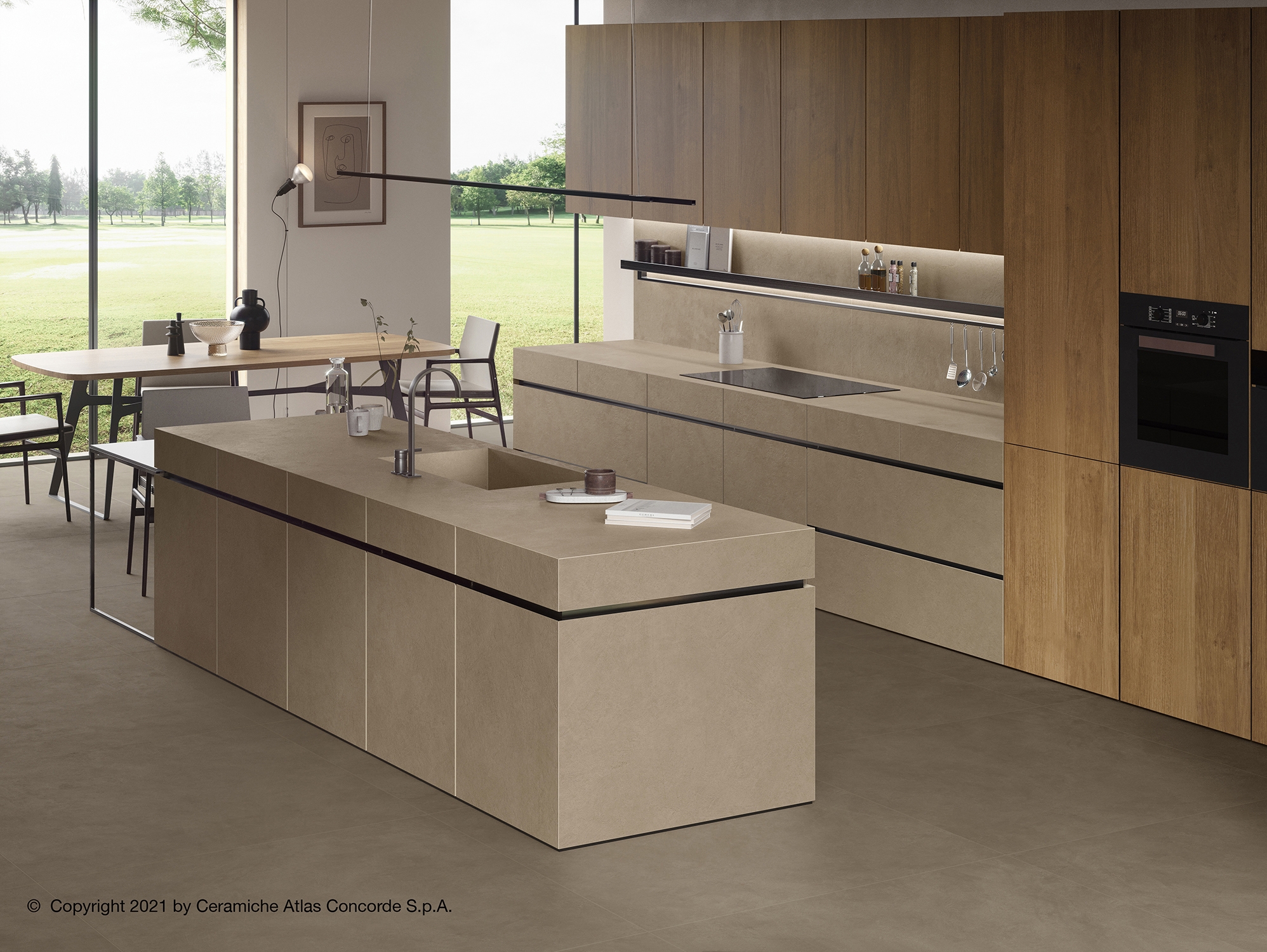 BOOST NATURAL ECRU 60X120 MATT - Ceramic tiles from Atlas Concorde ...