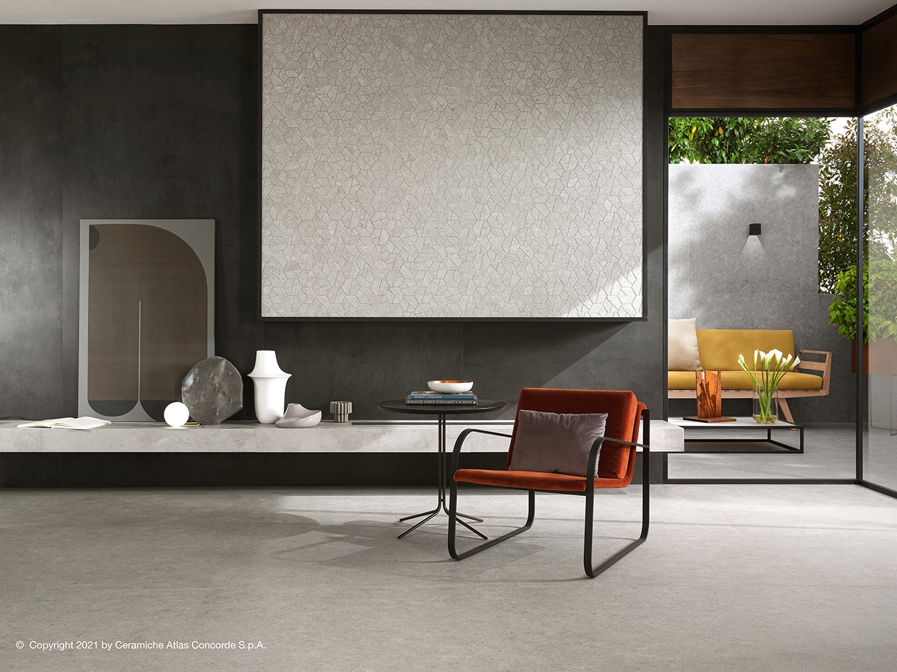 BOOST STONE CLAY 120X120 MATT – Carrelage céramique de Atlas Concorde ...