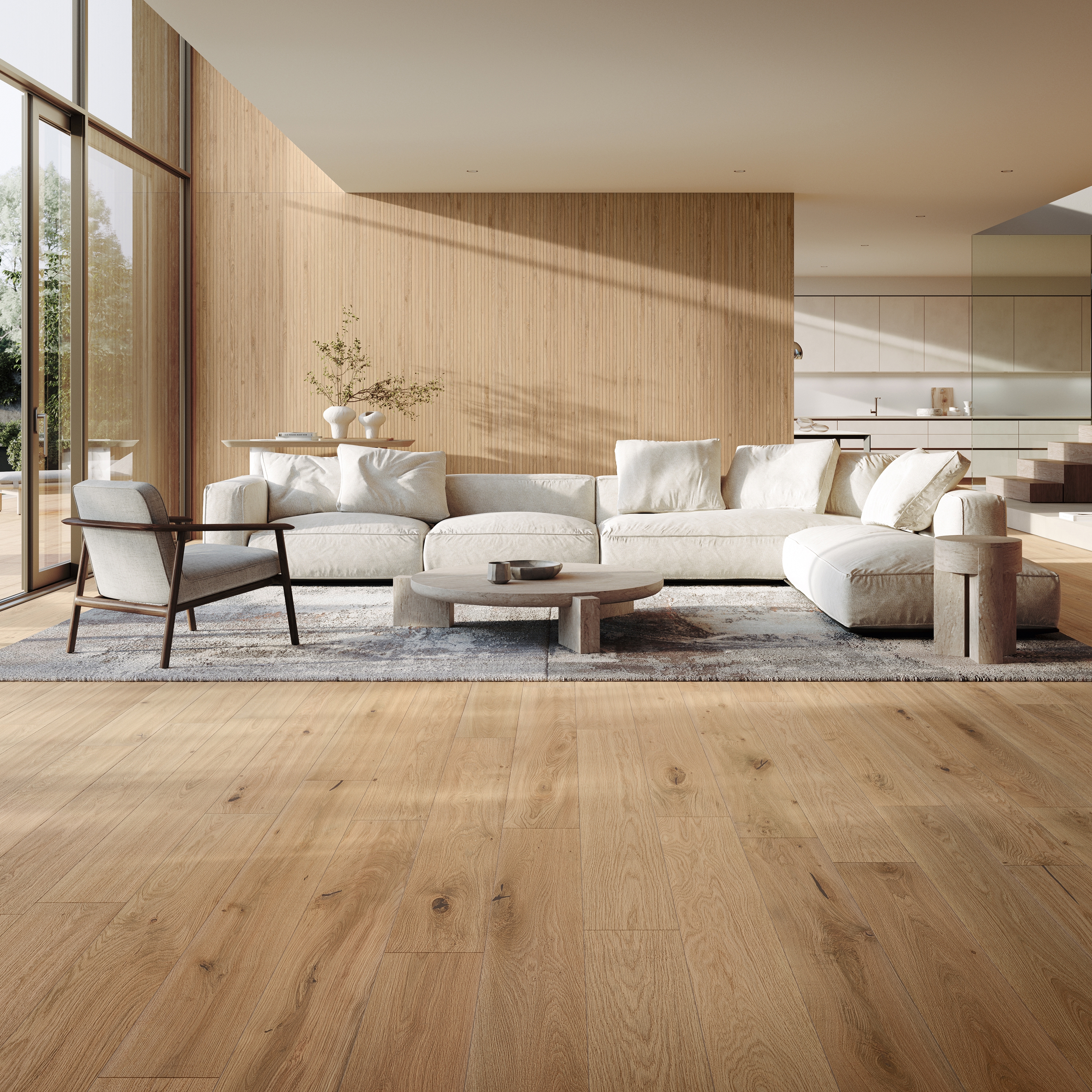 LOG ICON OAK MODERN FRAME 2 60X60 - Ceramic tiles from Atlas Concorde ...