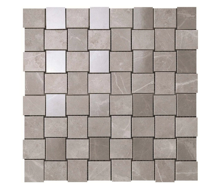 MARVEL PRO GREY FLEURY NET MOSAIC SHINY - Ceramic mosaics from Atlas ...