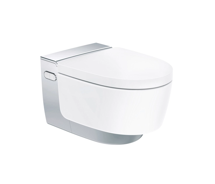 AQUACLEAN | MERA WALL-HUNG WC GLOSS CHROME - WC from Geberit | Architonic
