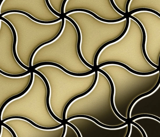 NINJA BRASS TILES - Metal mosaics from Alloy | Architonic