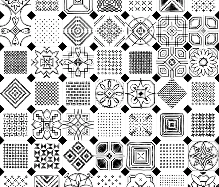 VODEVIL | OCTOGONO VARIETTE SOMBRA - Ceramic tiles from VIVES Cerámica ...