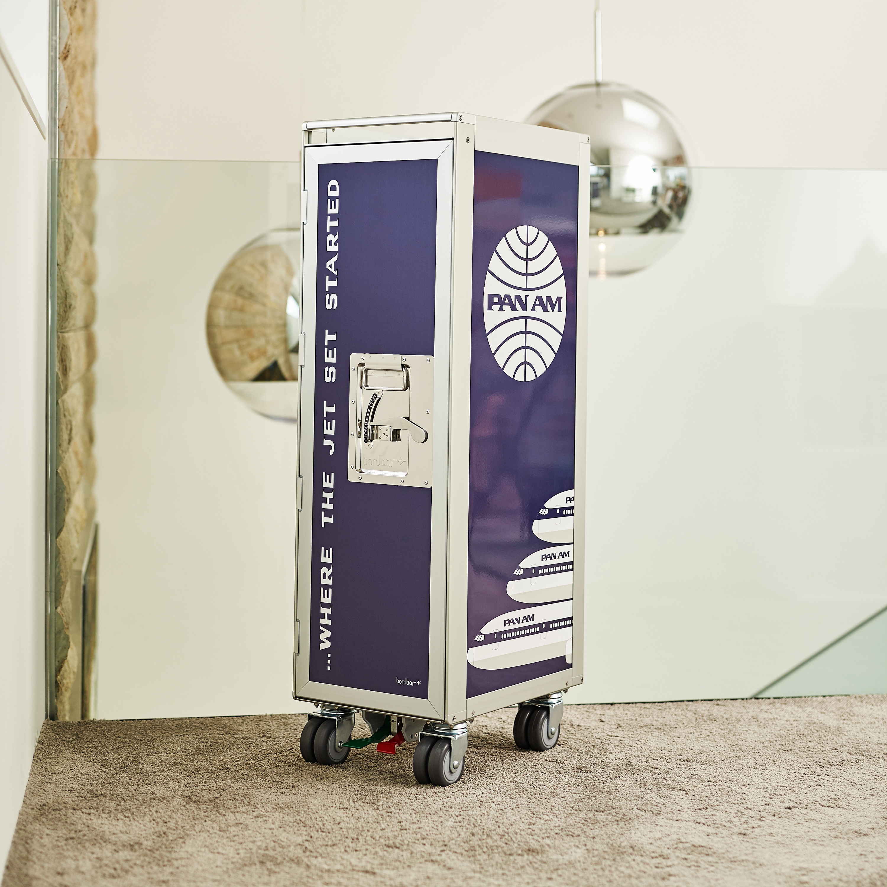 BORDBAR_RIVET ROCKER_BLACK_PAN AM - Trolleys from bordbar | Architonic