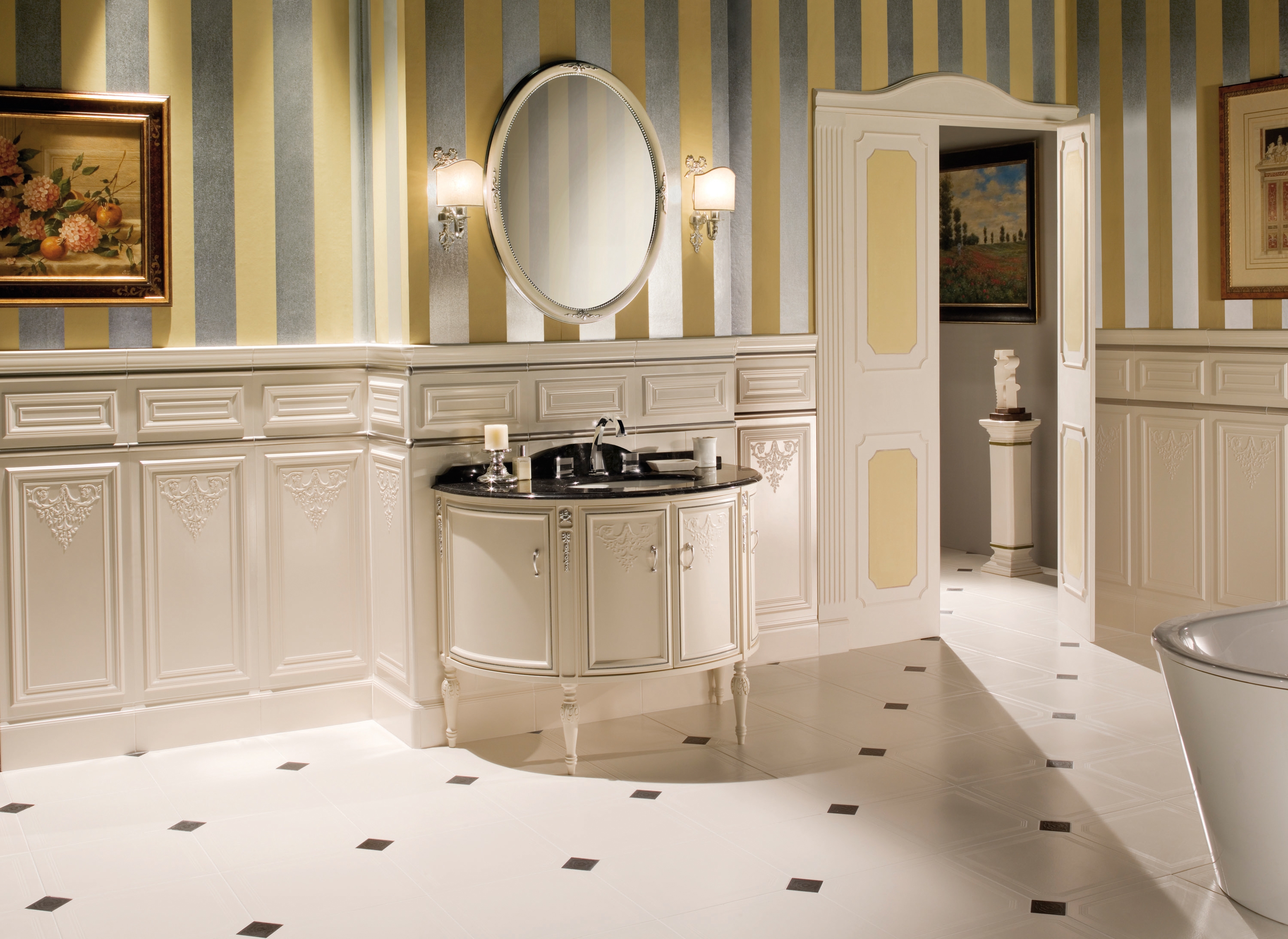 OTTOCENTO ITALIANO PLAIN PLATE WHITE - Ceramic tiles from Petracer's ...