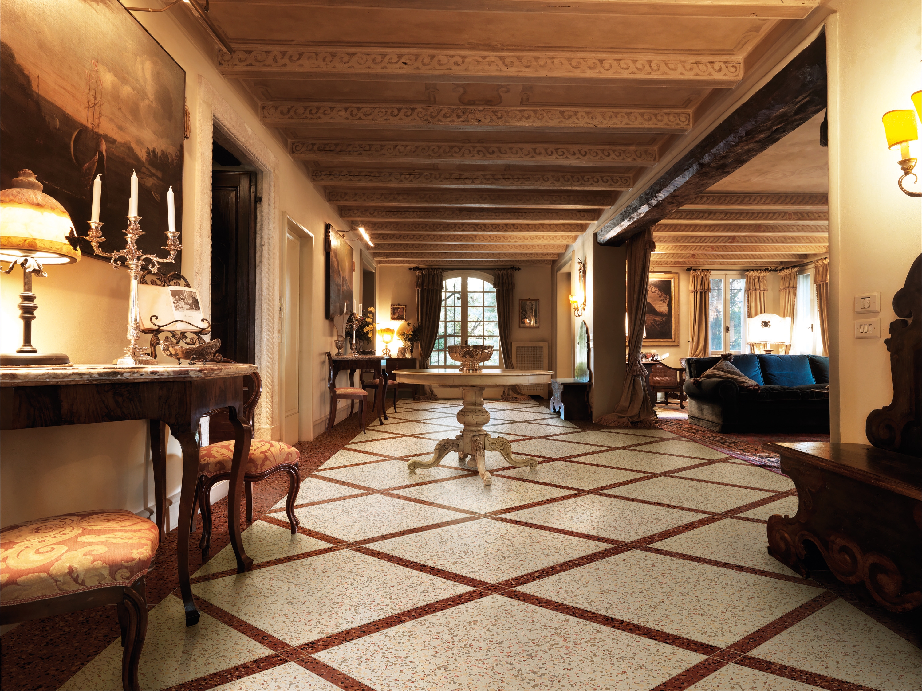 CARNEVALE VENEZIANO SMERALDINA - Ceramic tiles from Petracer's Ceramics ...