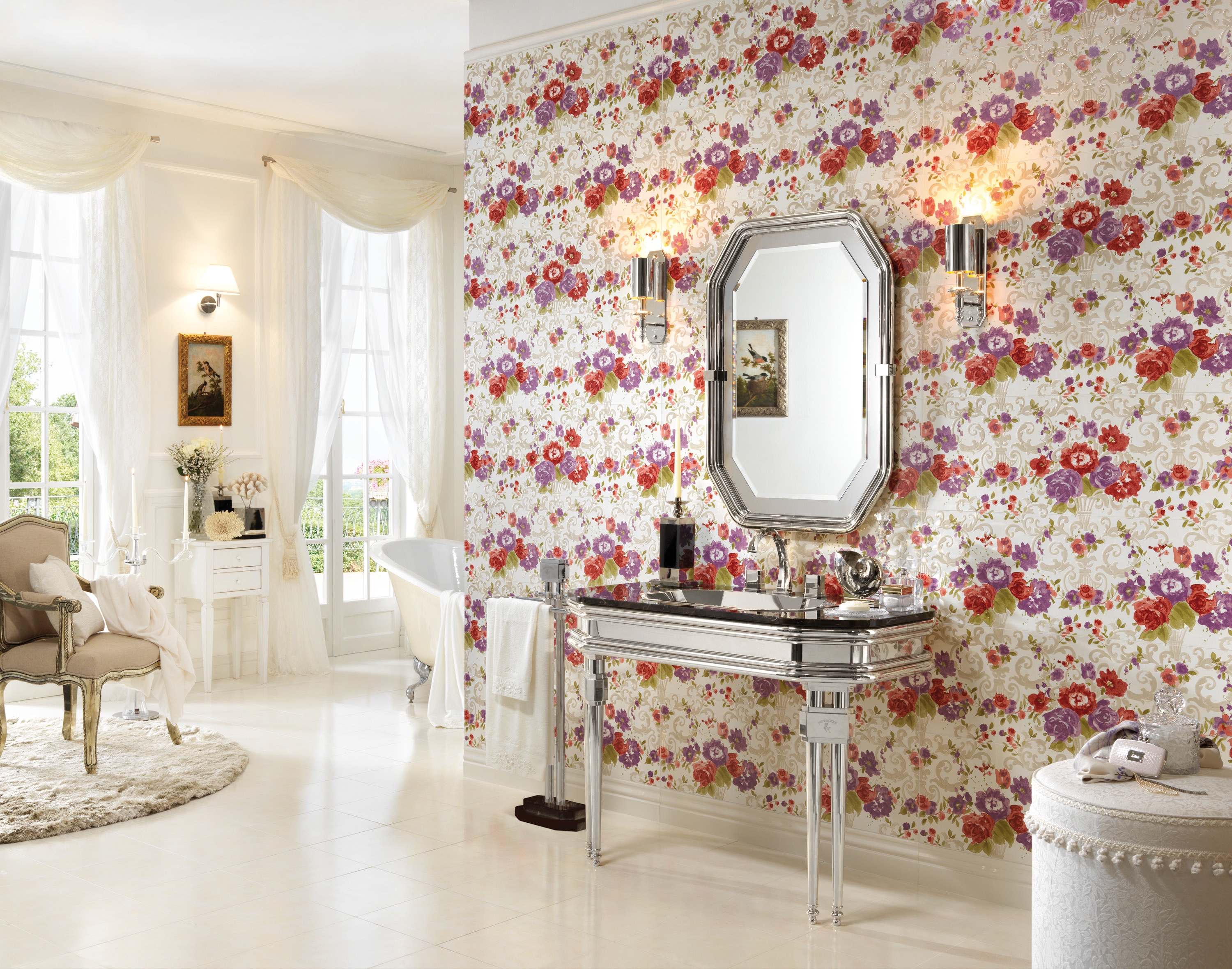 PRIMAVERA ROMANA PAVIMENTO VIOLA - Ceramic tiles from Petracer's ...
