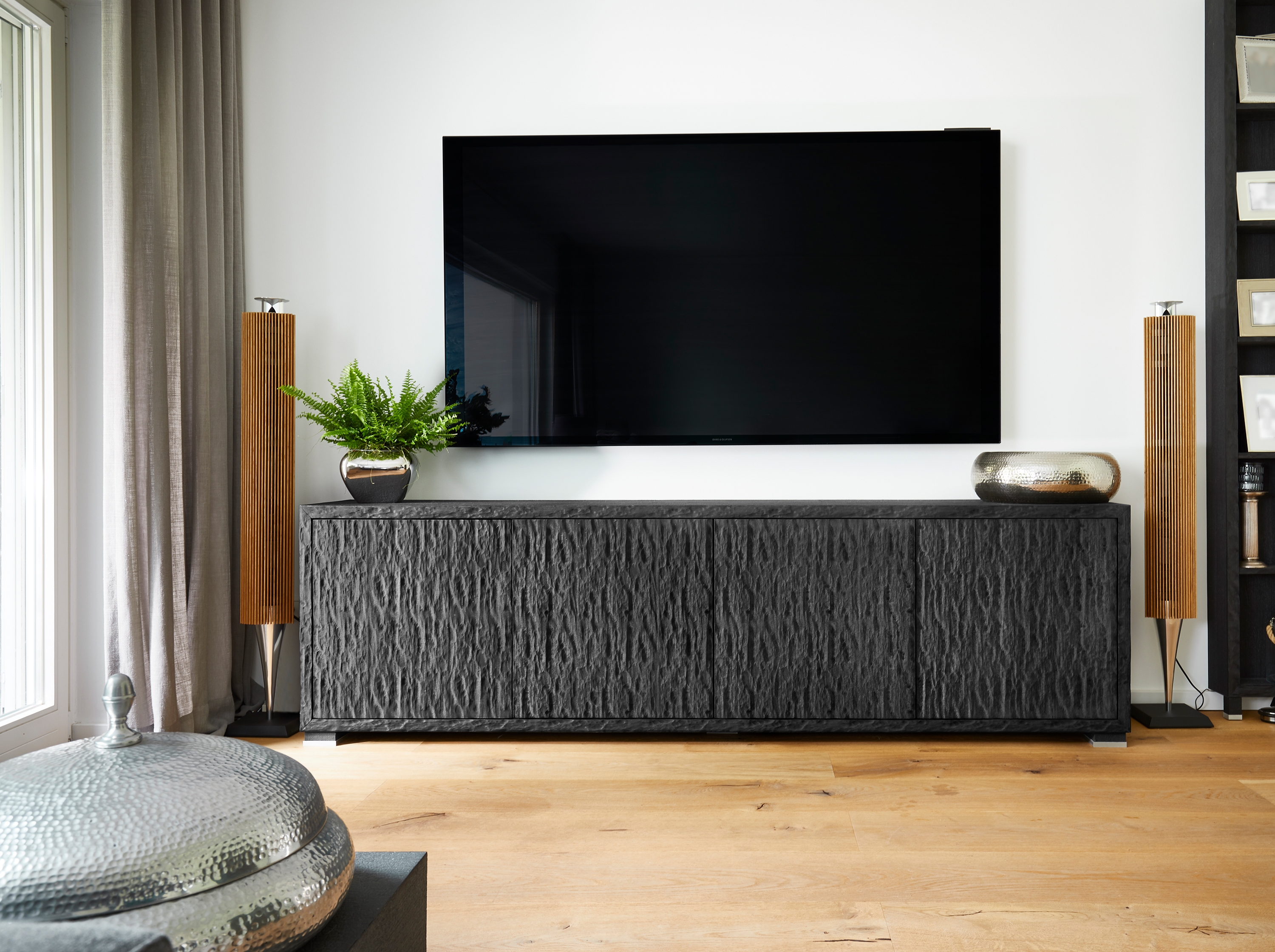 SMOOTH BARK FINELINE SCHWARZ ASCHE OPTIK - Holz Furniere von VD Holz in ...