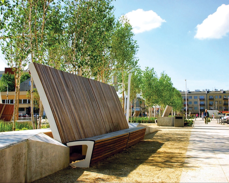 LANDSCAPE | PARK BENCH WITH HIGH BACKREST - Benches from mmcité ...