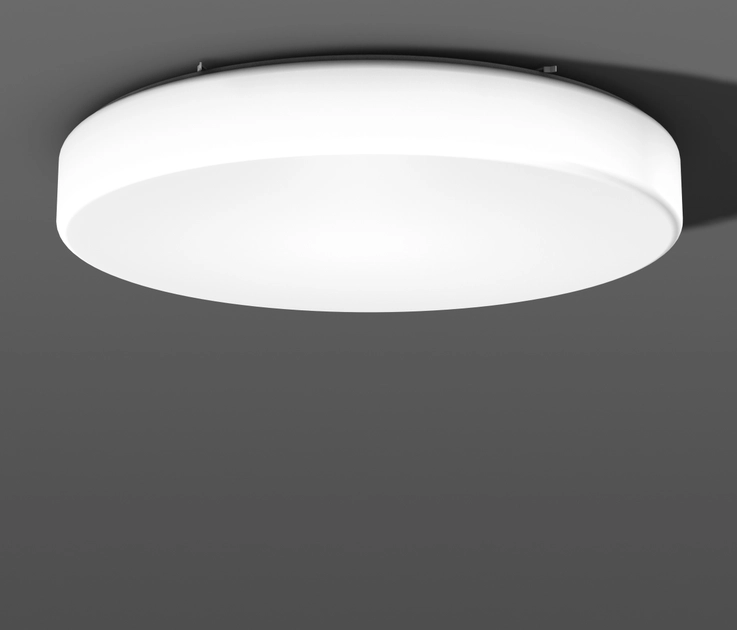 FLAT POLYMERO® KREIS AND KREIS XXL CEILING AND WALL LUMINAIRES – Lampade parete di RZB ...