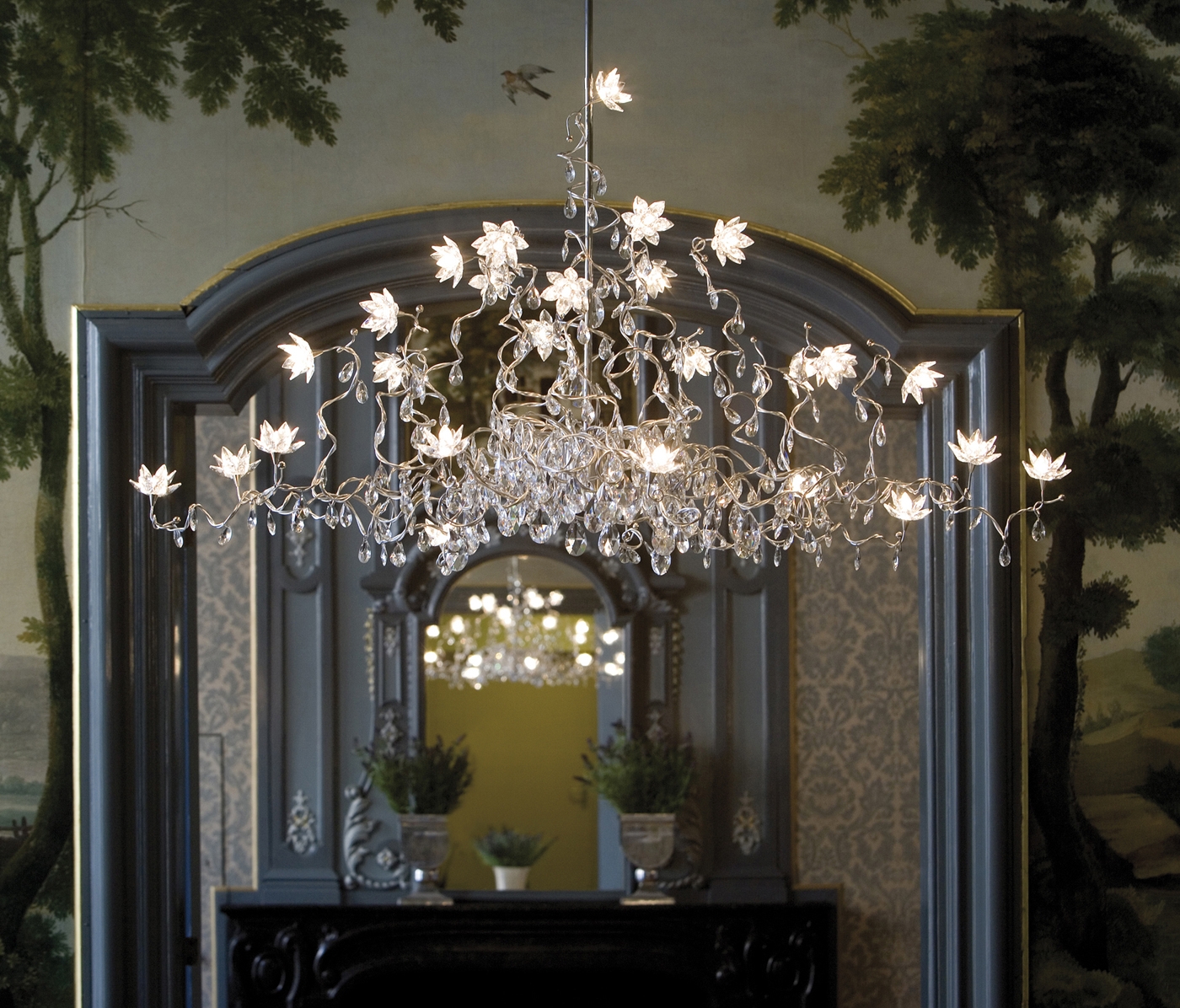 JEWEL CHANDELIER PENDANT LIGHT 15-AMBER - Suspended lights from HARCO ...