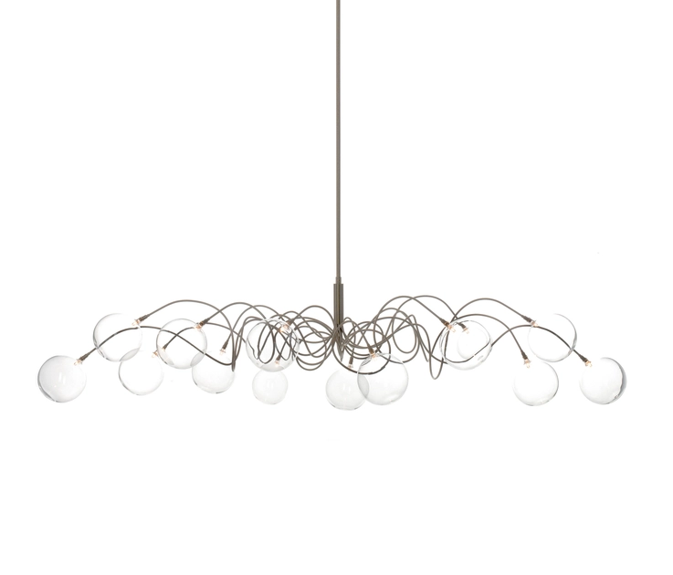 BIG BUBBLES OVAL PENDELLEUCHTE 14 - Pendelleuchten von HARCO LOOR ...
