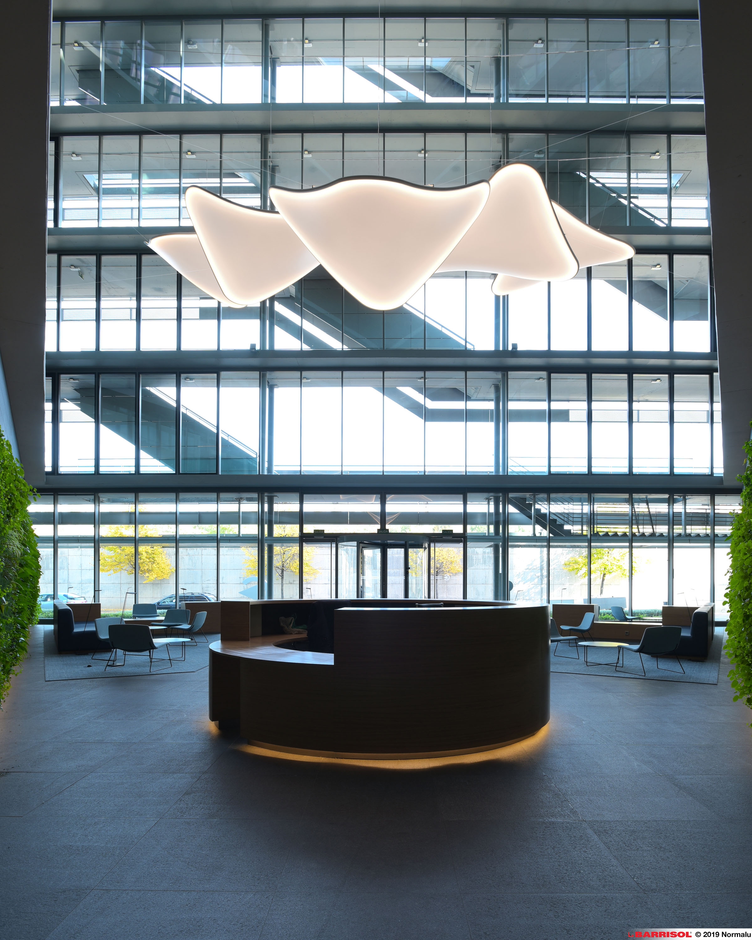 LIGHTING DESIGNERS | BARRISOL® CASTIGLIONI - Suspended lights from ...