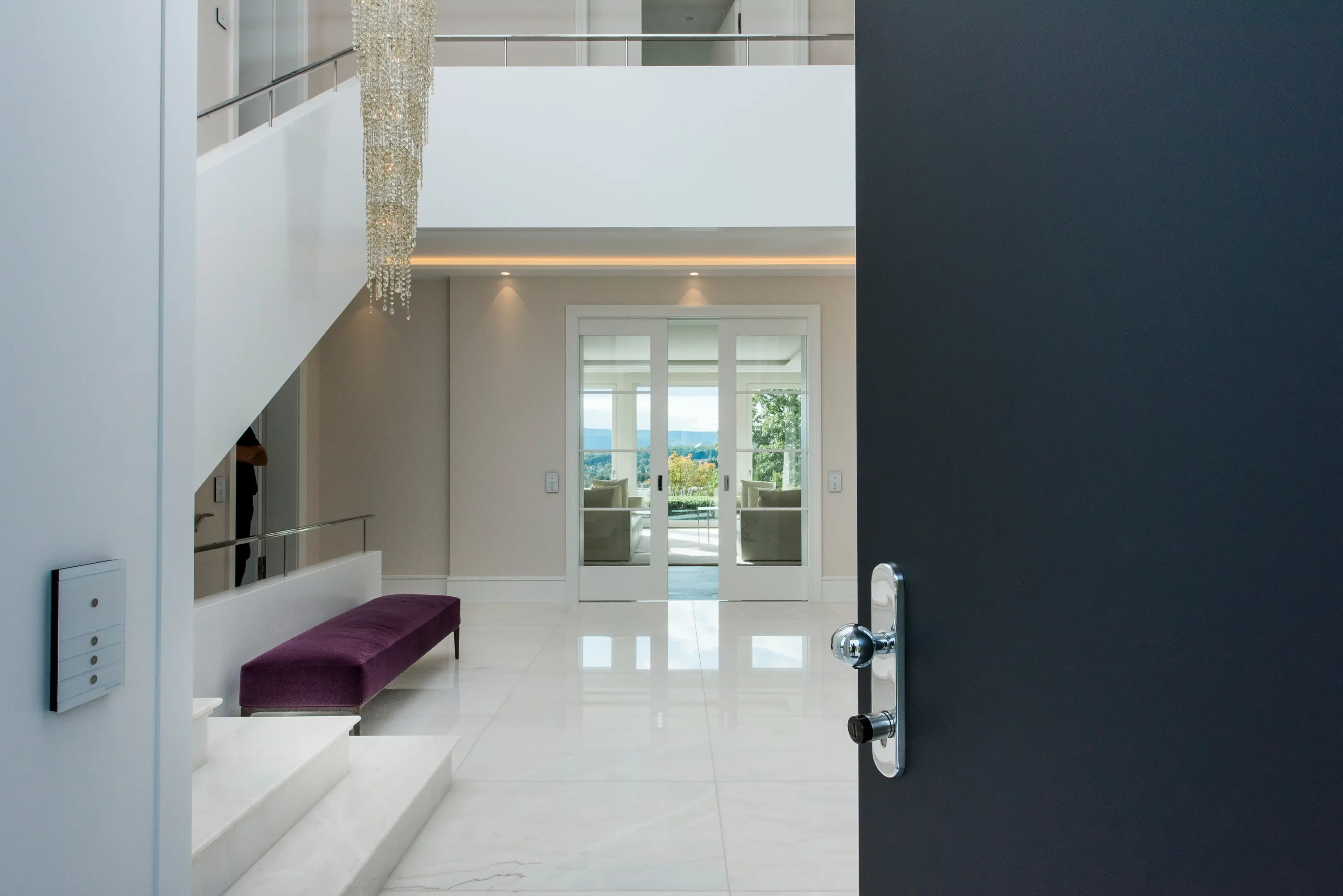 MODERN FRONT DOORS FLOOR TO CEILING DOORS COLOR - Entrance doors from ...