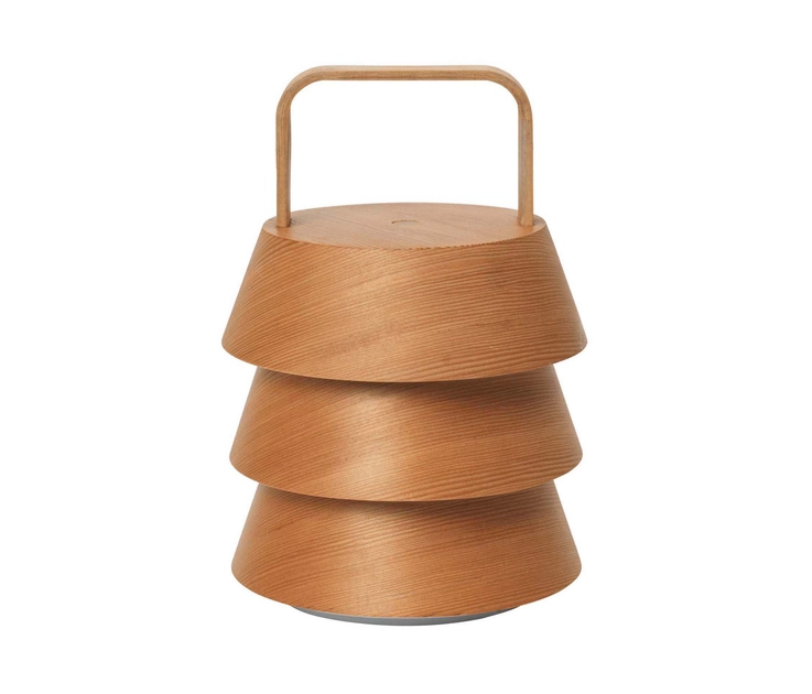 LUVER PORTABLE LAMP - NATURAL - Outdoor free-standing lights from ferm ...