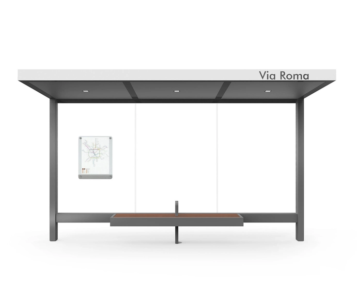 HUT - Bus stop shelters from Metalco | Architonic
