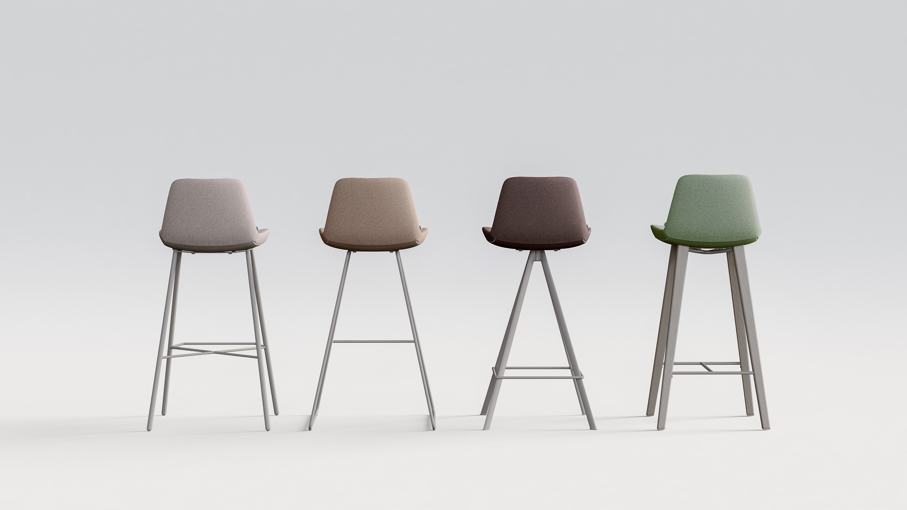 PERA BAR - ELLIPSE - Bar stools from B&T Design | Architonic