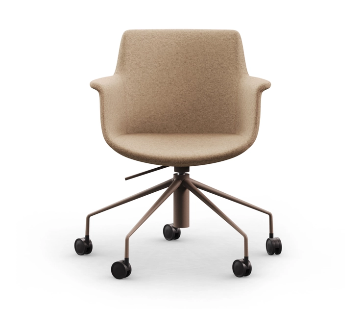 REGO - 5 PRONG SPIDER OFFICE WITH CASTORS - Chairs from B&T Design ...