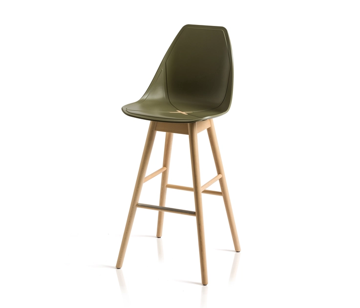 X WOOD2 STOOL - Bar stools from ALMA Design | Architonic