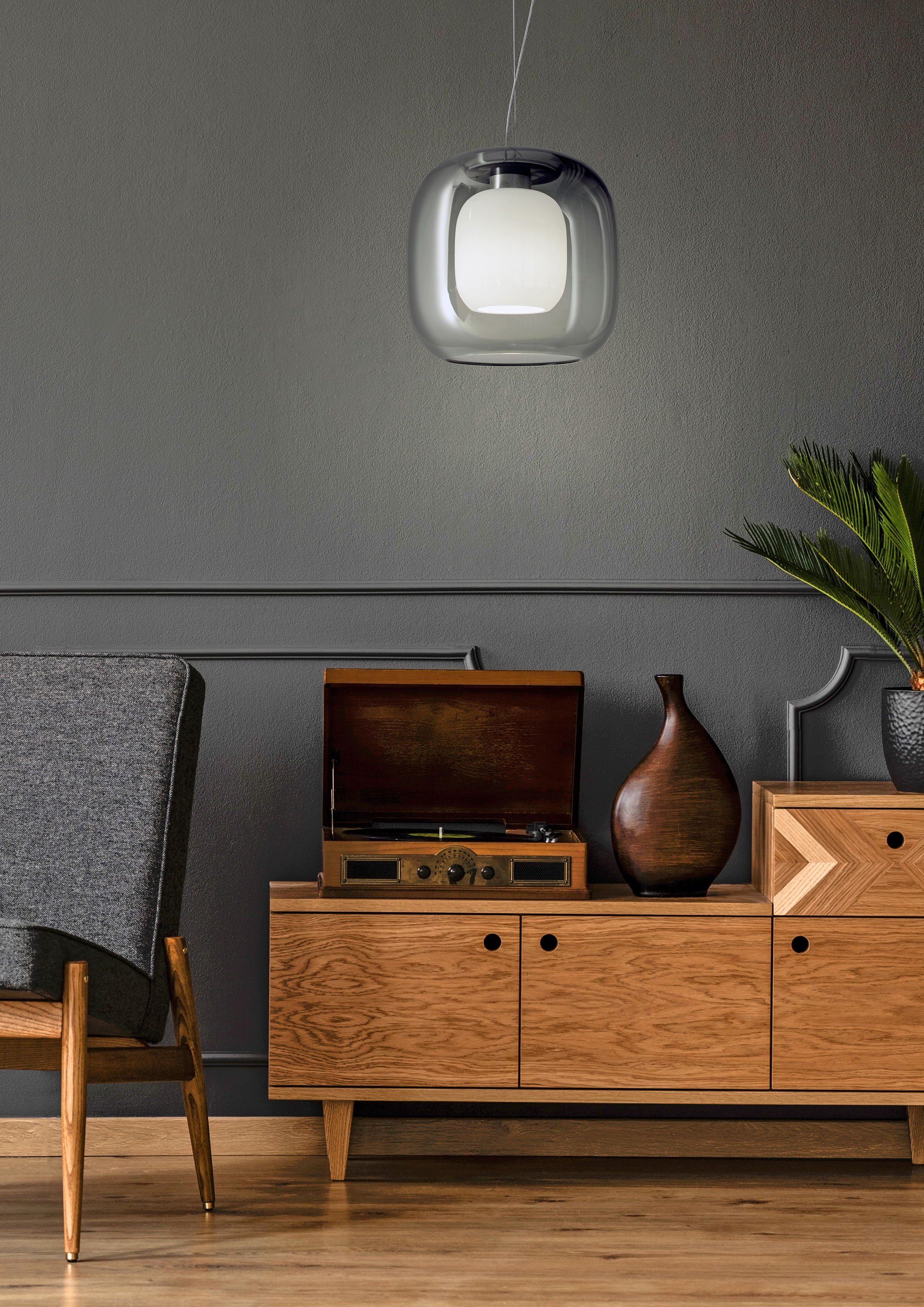 CASABLANCA MUREA DOUBLE PENDANT LUMINAIRE – Lámparas de suspensión de ...