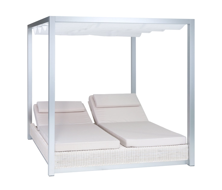 SUNSET | DOUBLE SUN BED WITHOUT CURTAINS - Sun loungers from Point ...