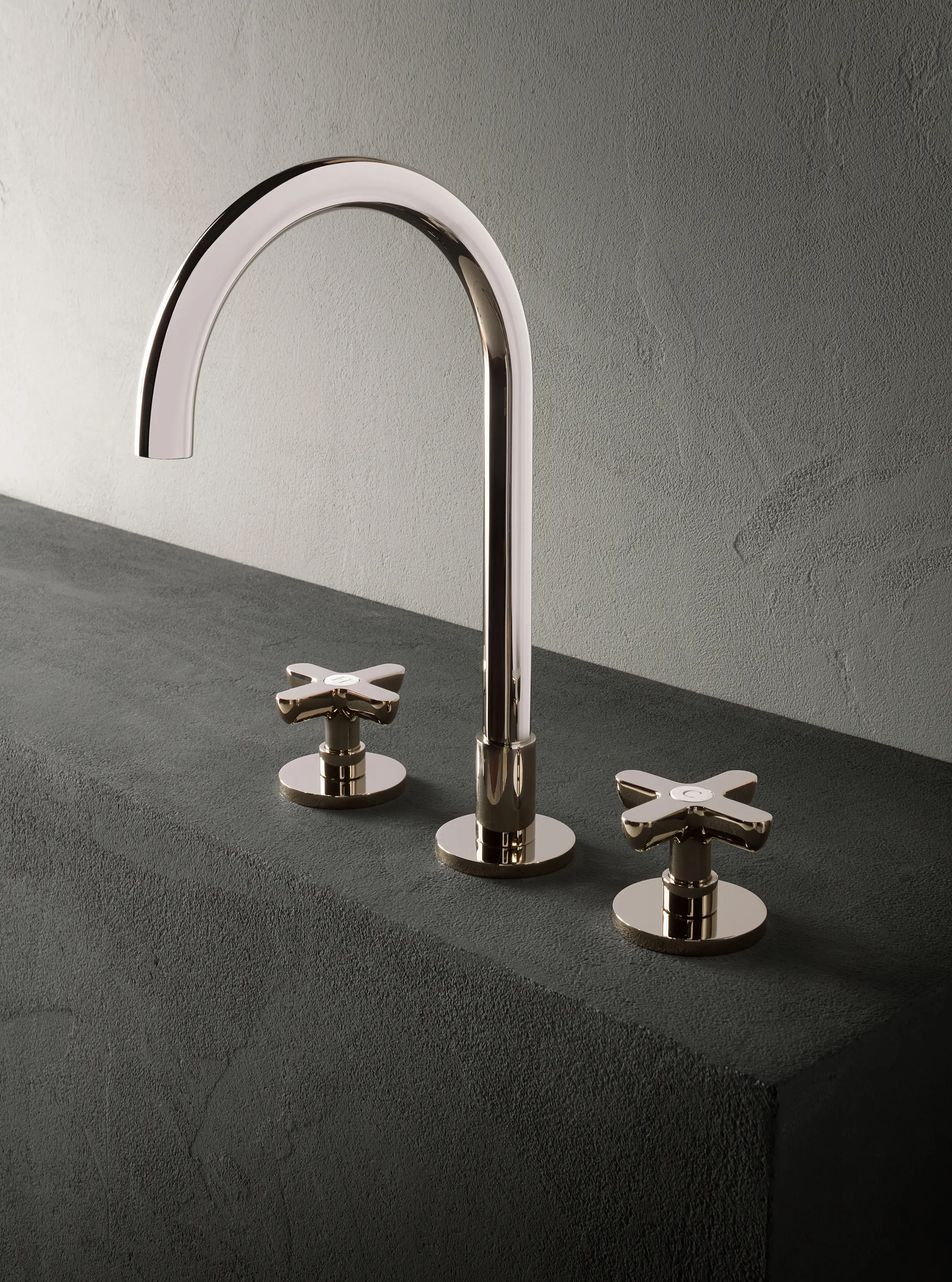 ICONA CLASSIC | 3-HOLE WASHBASIN MIXER - Wash basin taps from Fantini ...