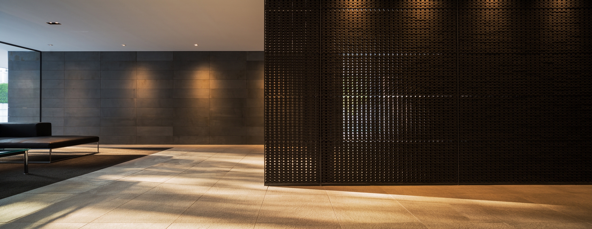 POROUS MODEL 1 SCREEN IN-SITU - Wall partition systems from Kenzan ...